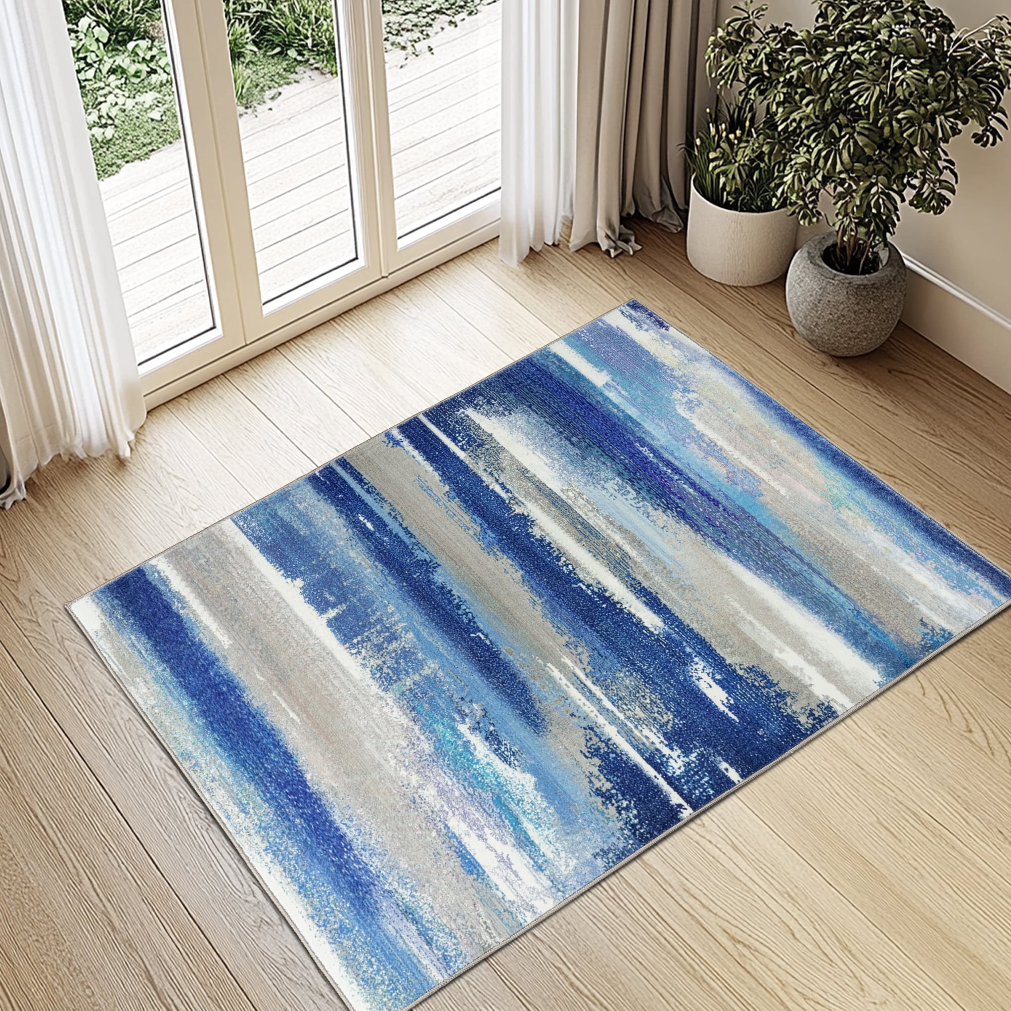 SARAG 2'x3' Small Area Rugs, Machine Washable Non-slip Carpet for ...