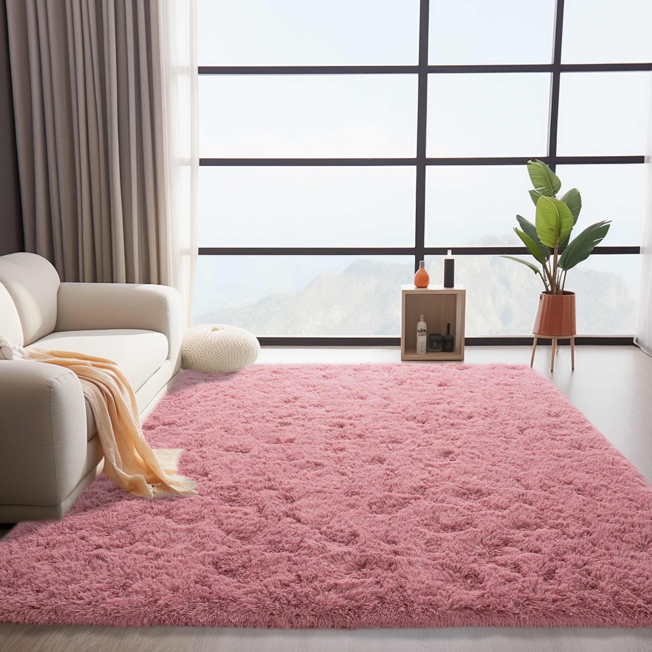 SARAG Soft Indoor Modern Area Rugs Fluffy Living Room Carpets for ...