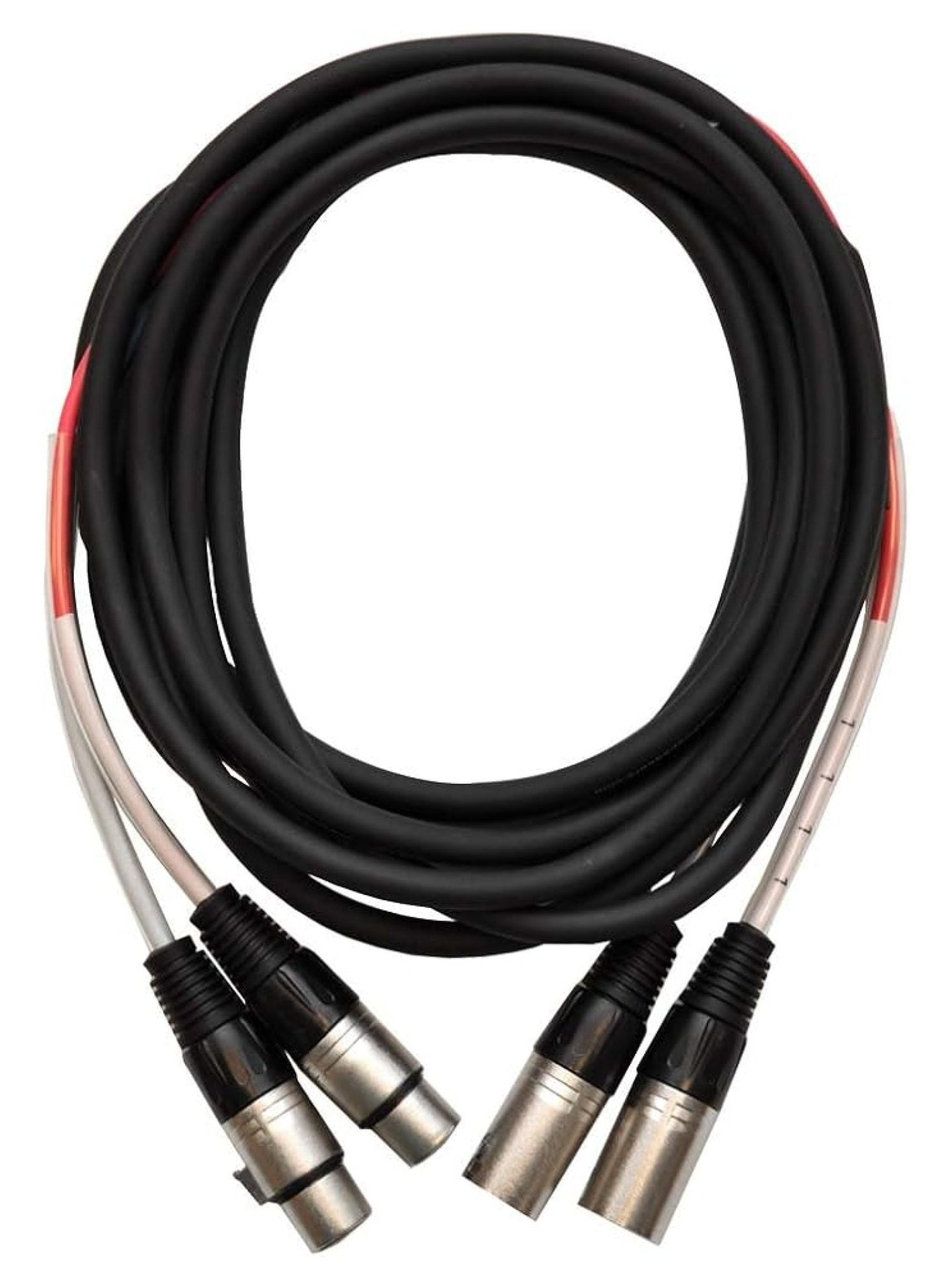 - SARLX-2x15-2 Channel XLR Color Coded Mutil-Patch Snake Cable 15 Feet ...
