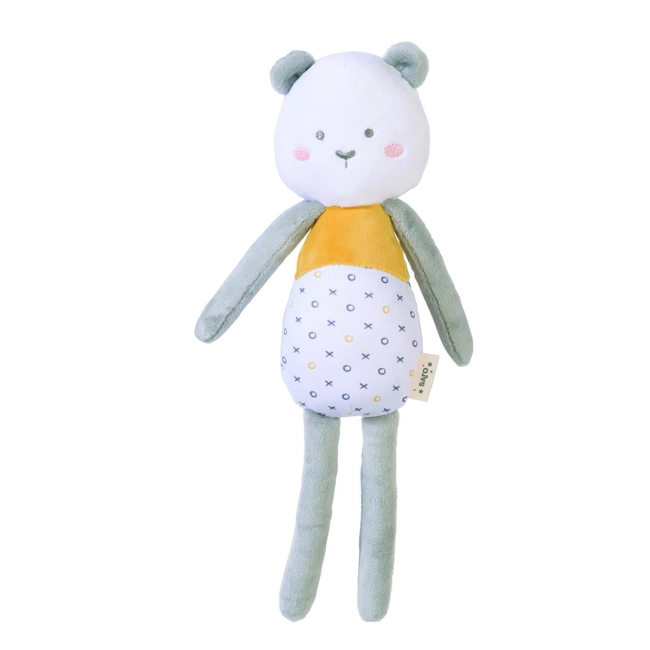 SARO Mustard Sensory Plush Doll: Comfort & Tactile Discovery for ...