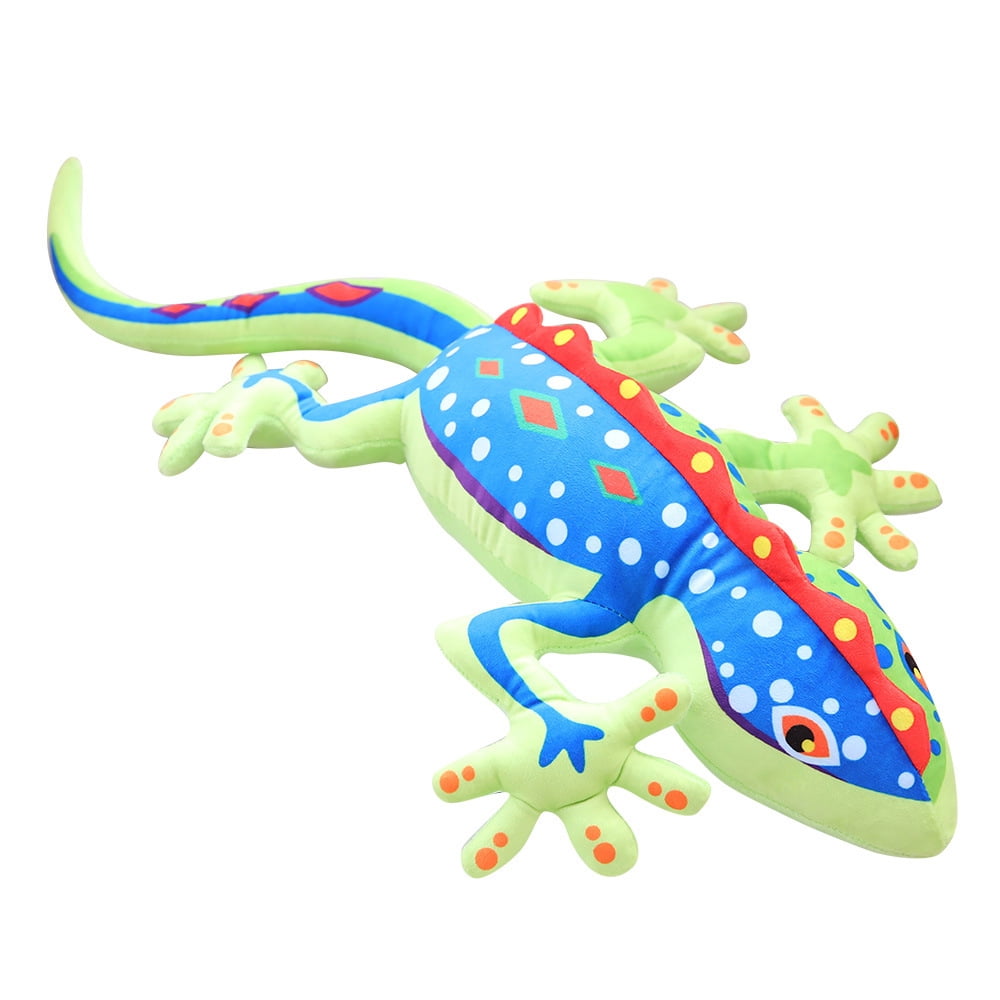 SARZI Stuffed Gecko Lizard Soft Plush Fluffy Doll Pillow Sleeping Toy ...