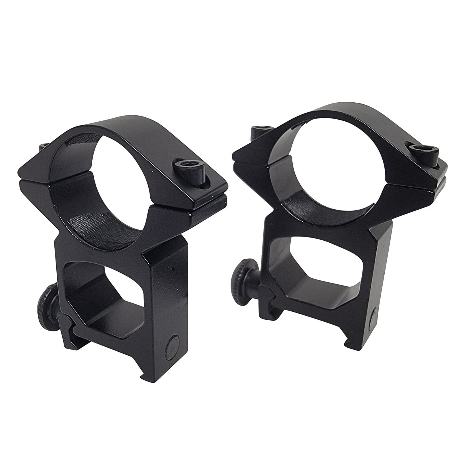 SAS 1' Weaver Heavy Duty Aluminum High Profile Scope Rings - 2 Rings, 7 ...