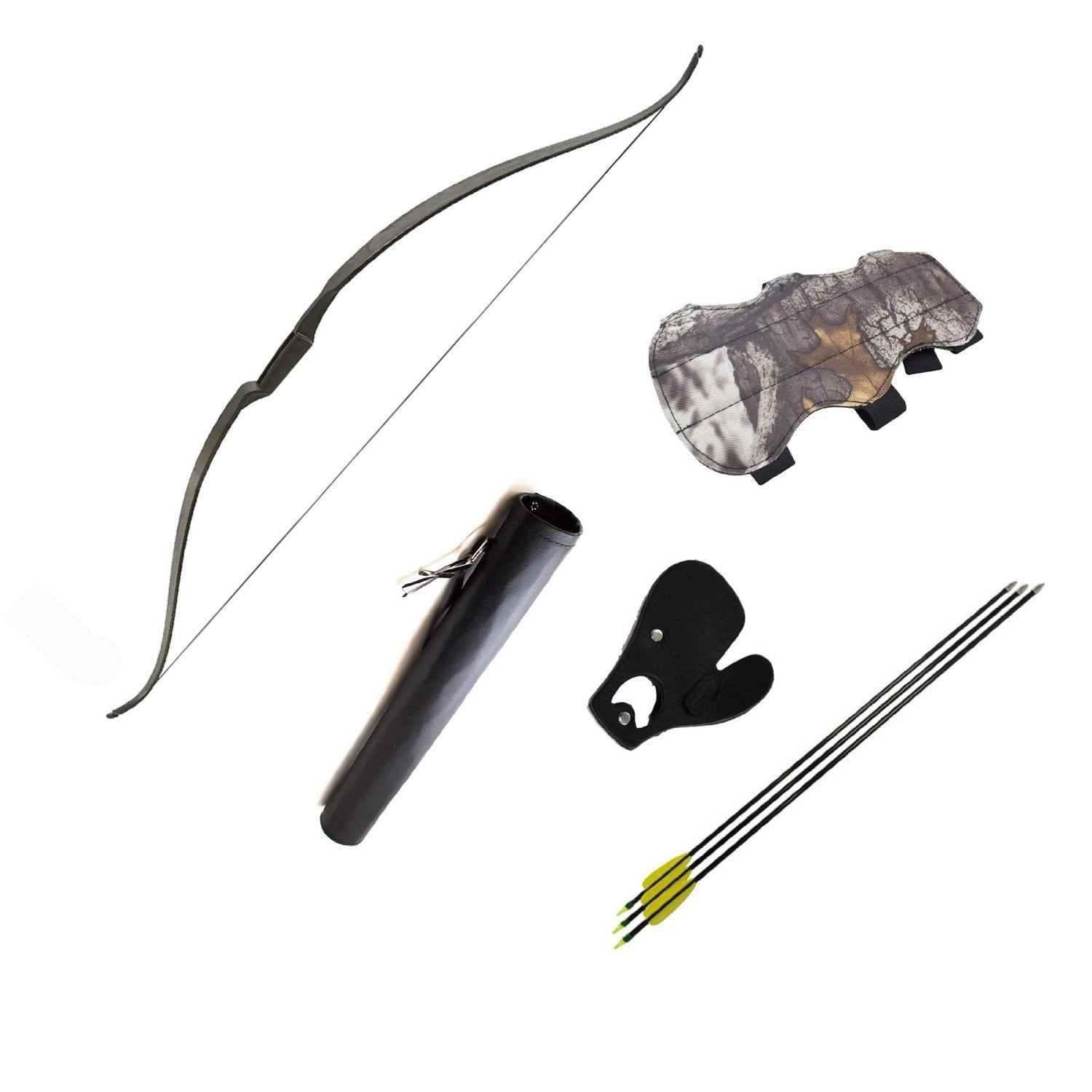 SAS Adult & Youth Sporting Goods: 60" Snake Recurve Bow Package with ...