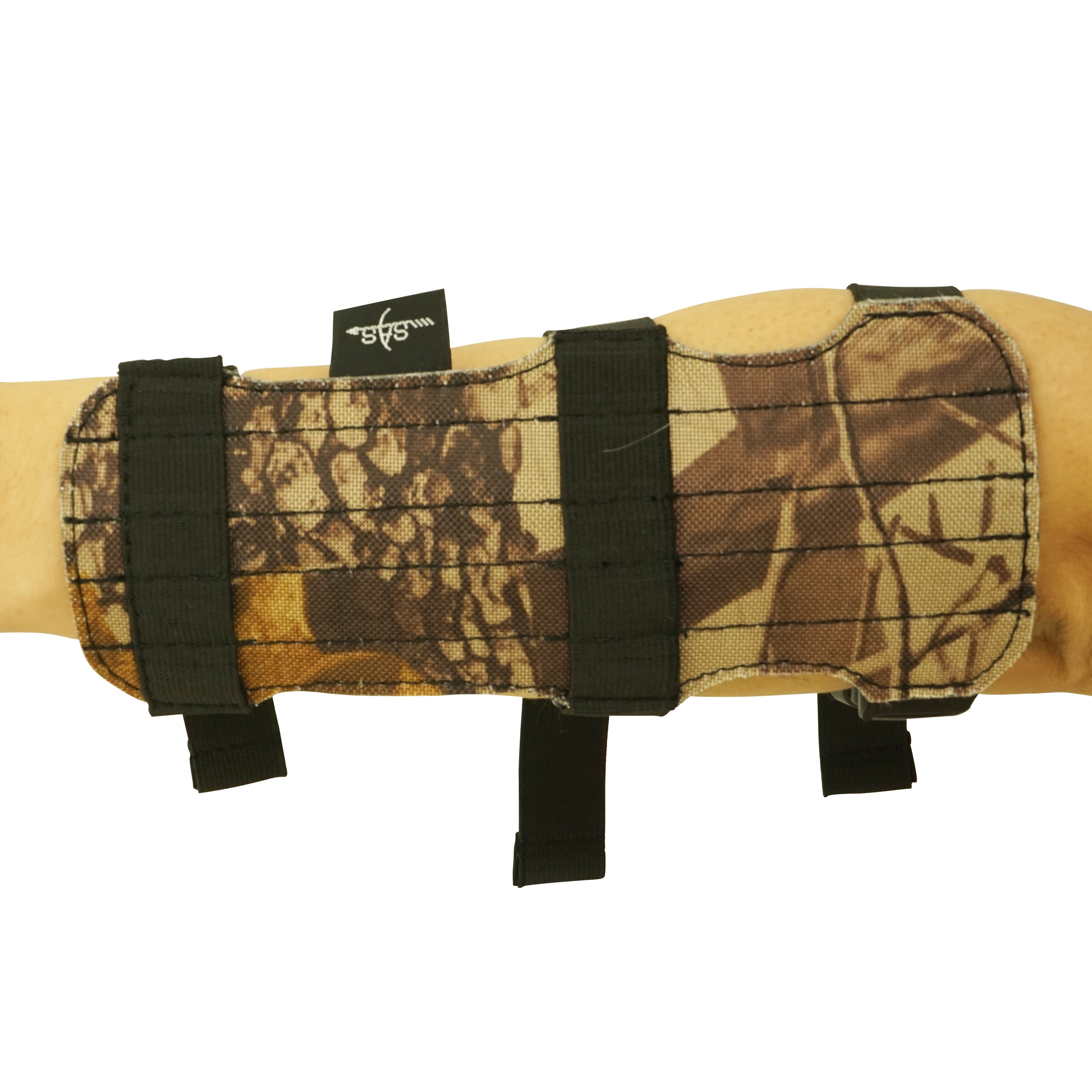 SAS 9" Pistol Crossbow Bolt Slots Holders Quiver Armguard w/ 3-Strap ...