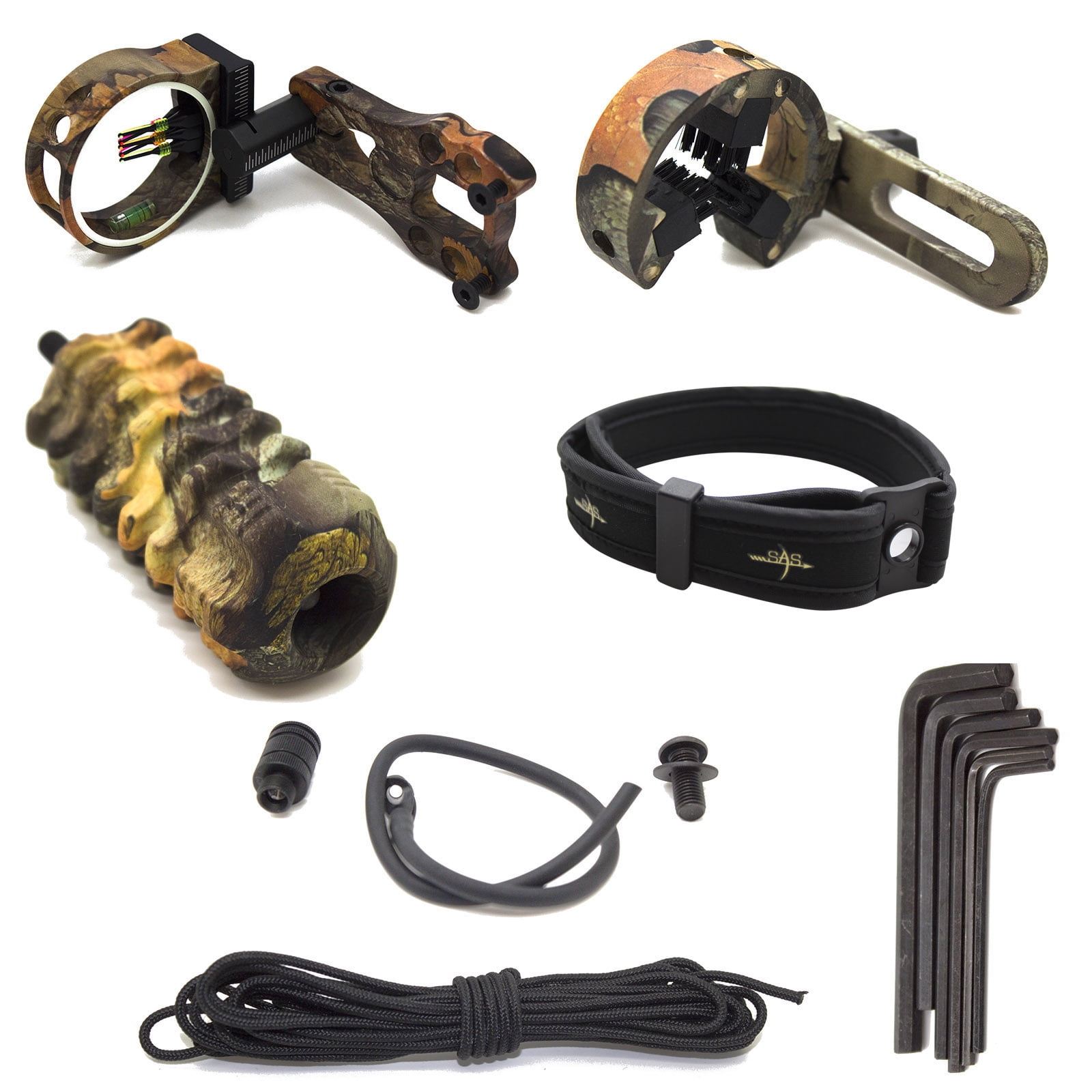 SAS Archery Hunting Practice Compound Bow Accessories Starter Combo ...