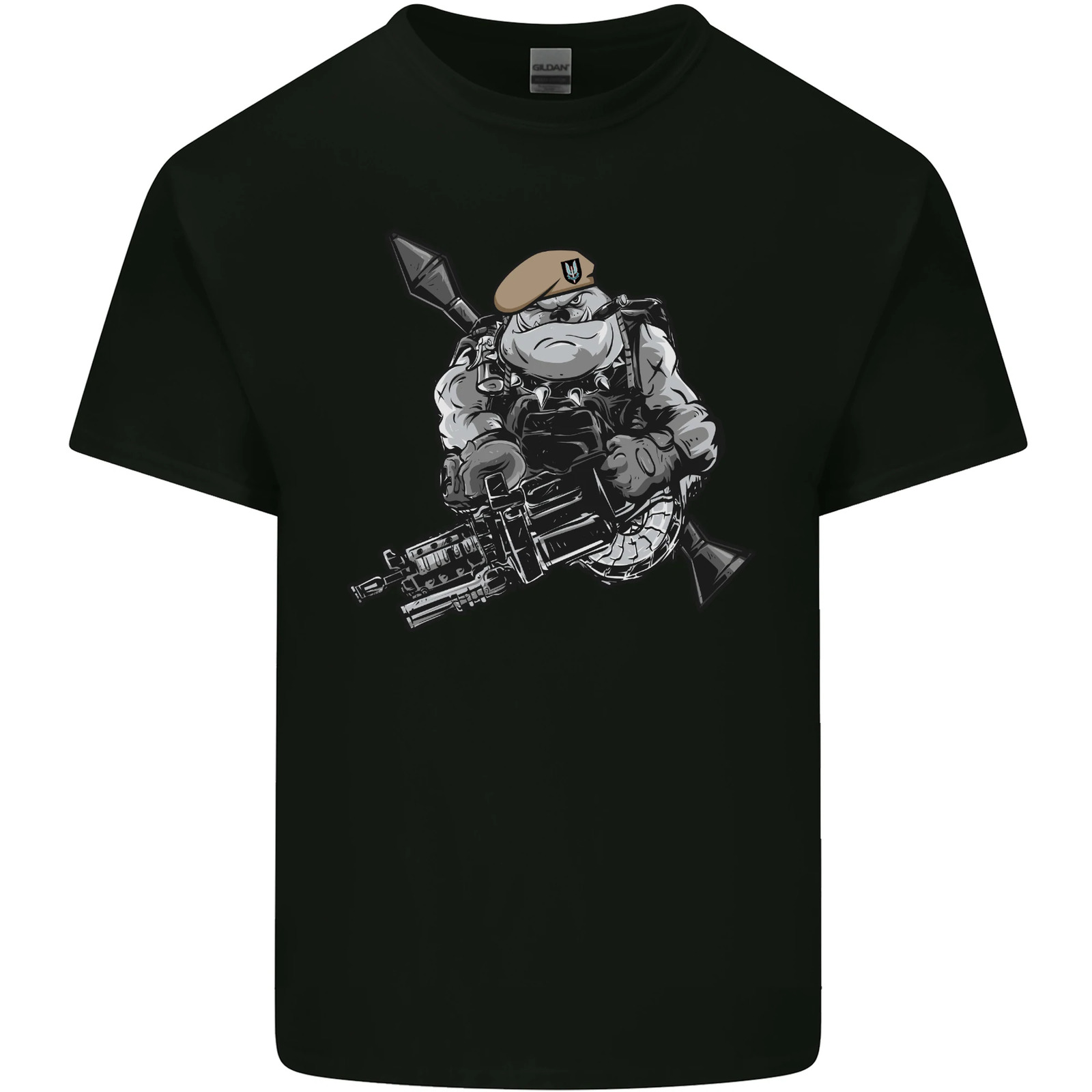 SAS Bulldog British Army Special Forces Mens Cotton T-Shirt Tee Top ...
