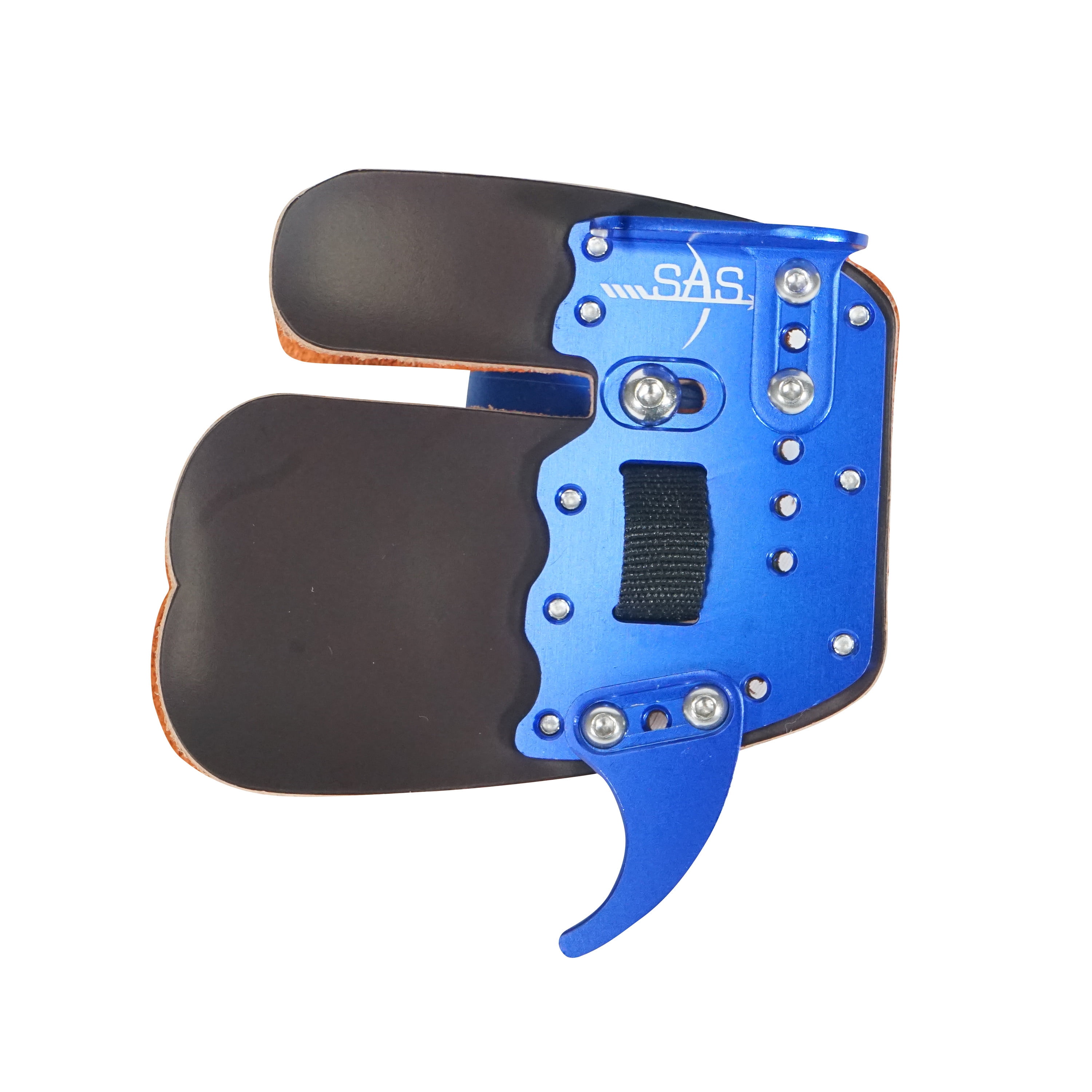 SAS Elite Aluminum Suede and Leather Finger Tab Archery Competition ...
