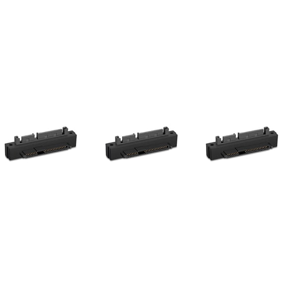 SAS Female to SATA Male Bend Head 90 Degree Angle Adapter Converter ...