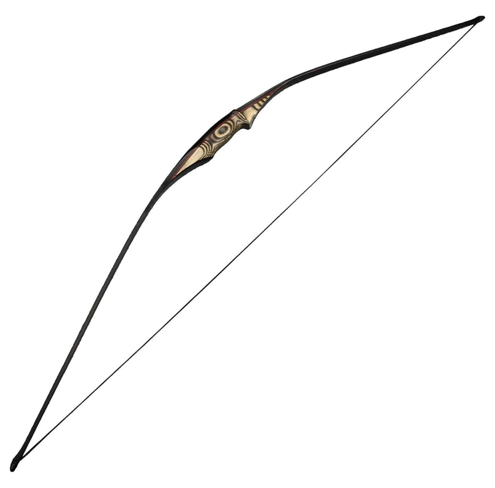 SAS Gravity 64" Hunting One-Piece Recurve Longbow Wooden Traditional ...