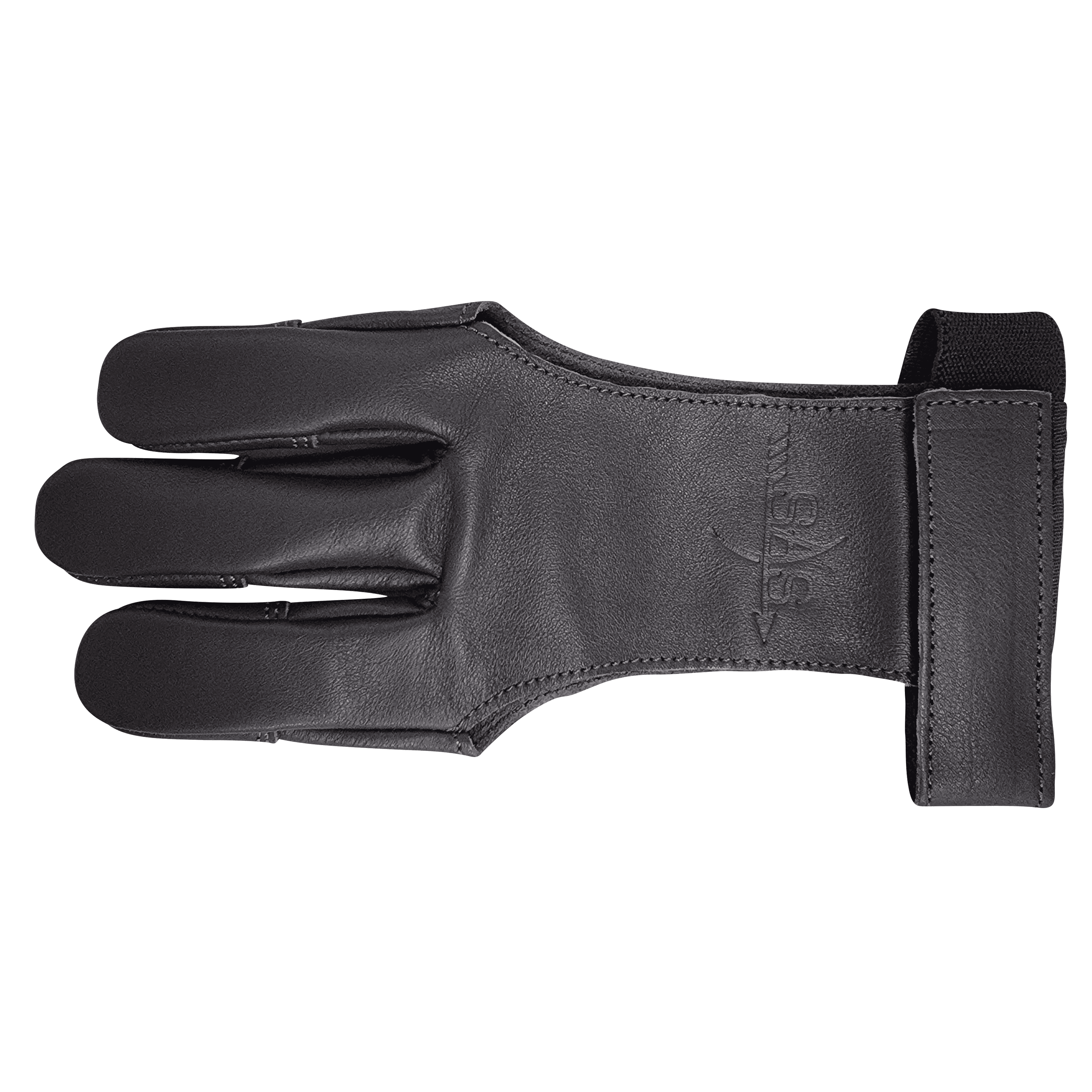 SAS Leather Traditional Gloves for Archery Target Shooting Glove Finger ...