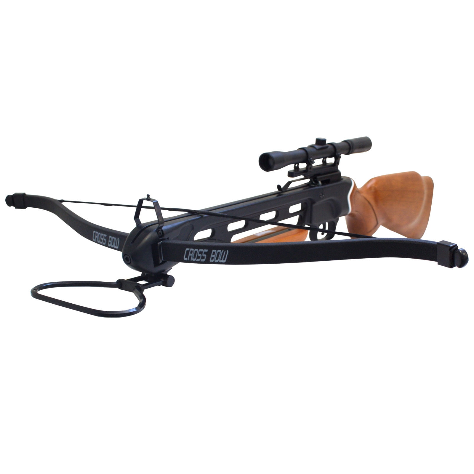 Manticore 210 FPS Hunting Crossbow with 4x20 Scope, Arrows, Stringer ...
