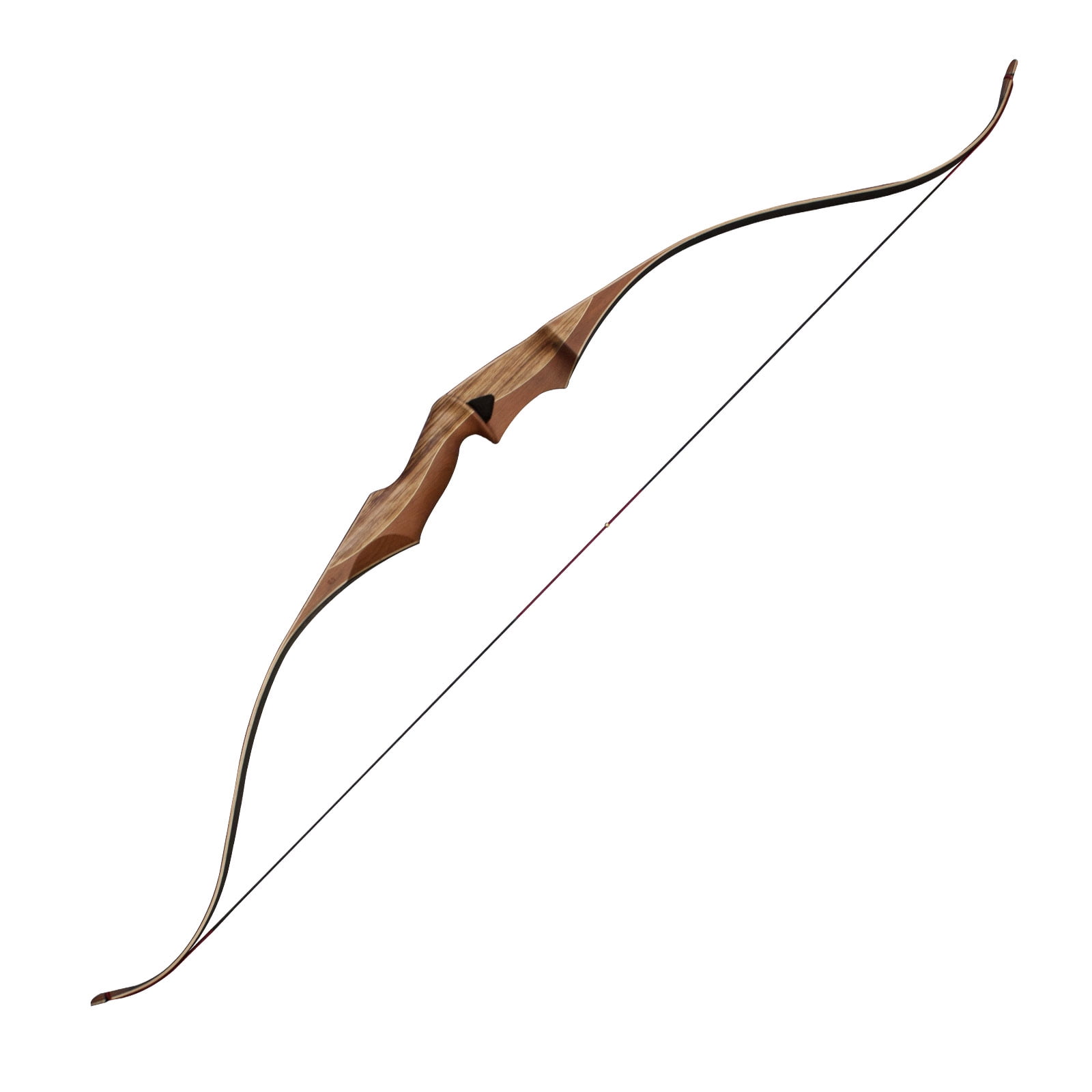 SAS Maverick One Piece Traditional Wood Hunting Bow - Right Hand 50 ...