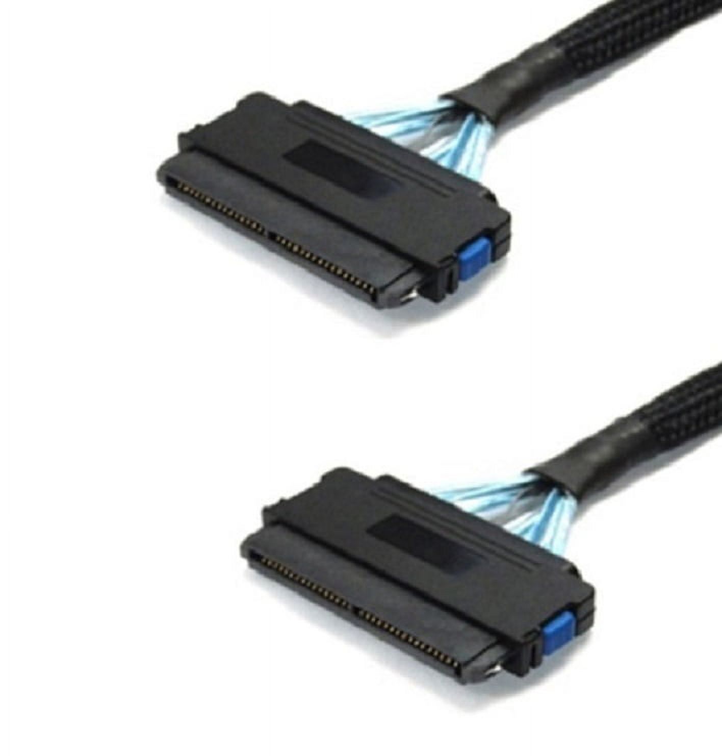 SAS SFF-8484 32 Pin to SFF-8484 32 Pin Cable 1 Meter - Walmart.com