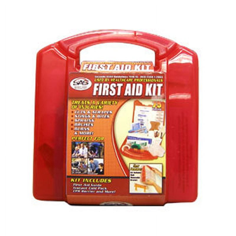 SAS Safety 6010 10 Person First Aid Kit - Walmart.com