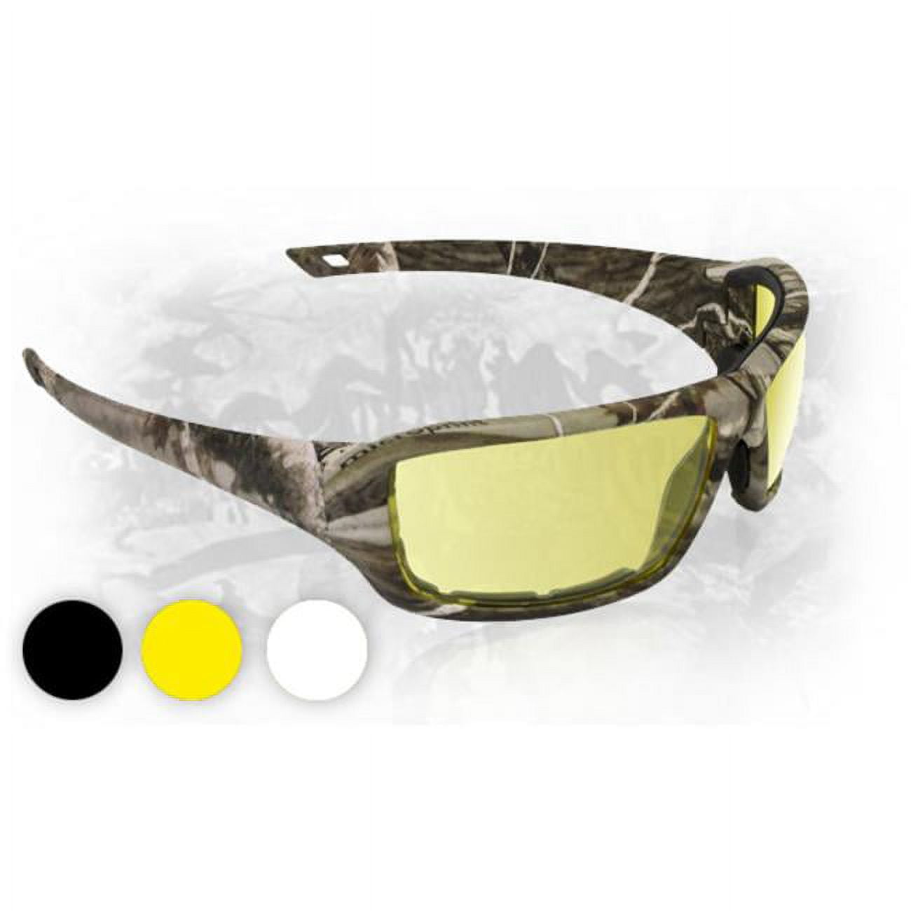 SAS Safety Camo Safety Glasses with Yellow Lens, Dry Forest - Walmart.com