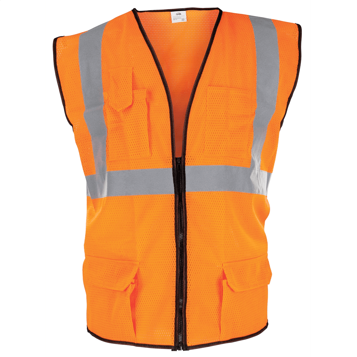 SAS Safety Class-2 Orange Surveyor's Vest, L - Walmart.com