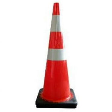 3M PVC Traffic Safety Cones (9012): 18 in. Reflective Safety Cone ...