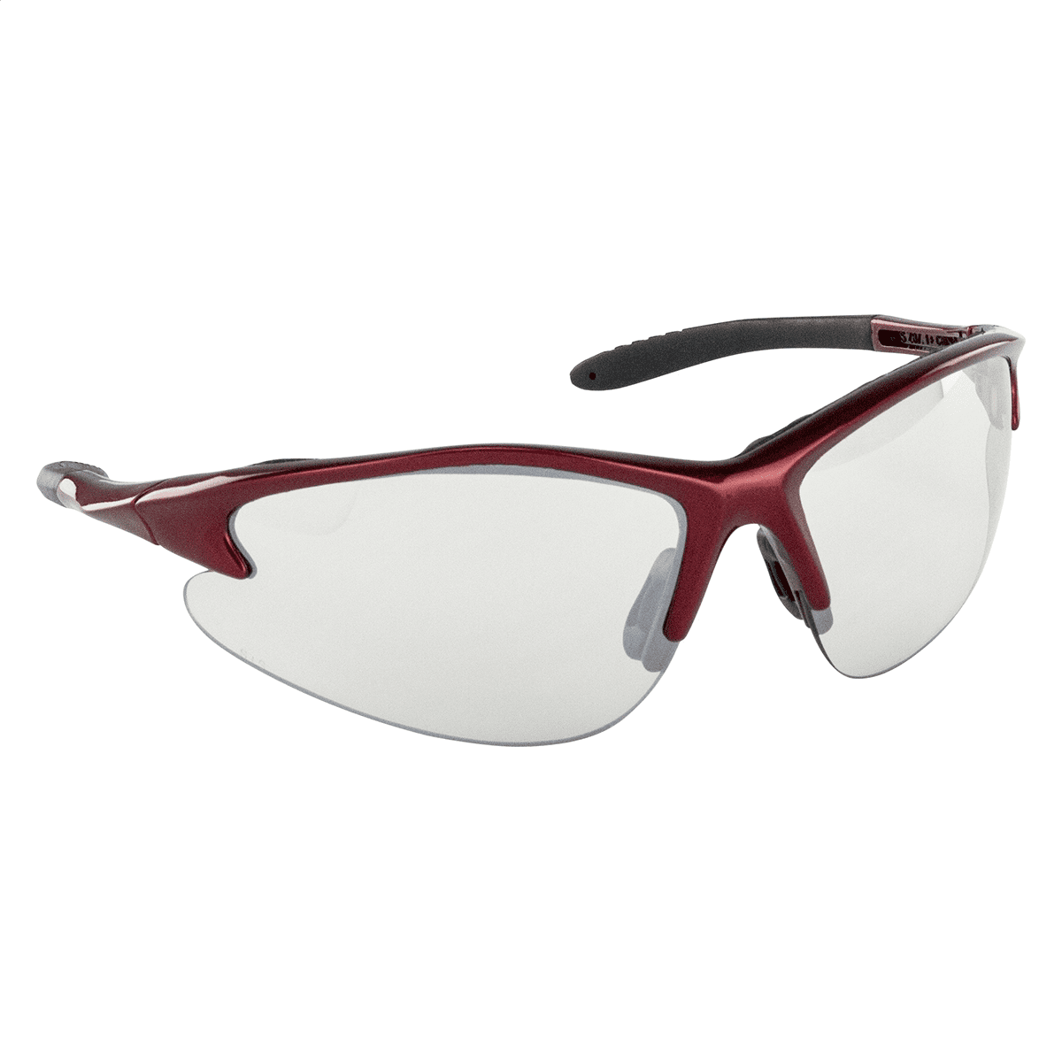 SAS Safety DB2 Safe Glasses w/ Red Frame and Indoor/Outdoor Lens in ...