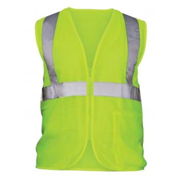 SAS Safety SA690-1108 Class 2 Hi-Viz Fr Safety Vest, Yellow - Medium ...
