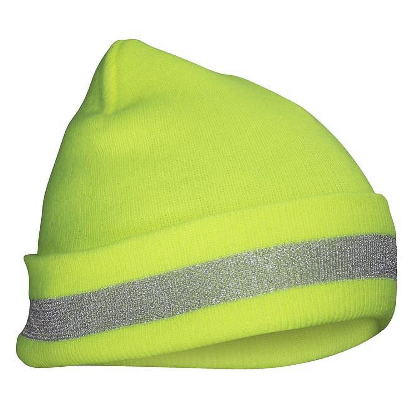 SAS Safety SAS-690-1711 Hi-Viz Knit Beanie, Yellow - Walmart.com