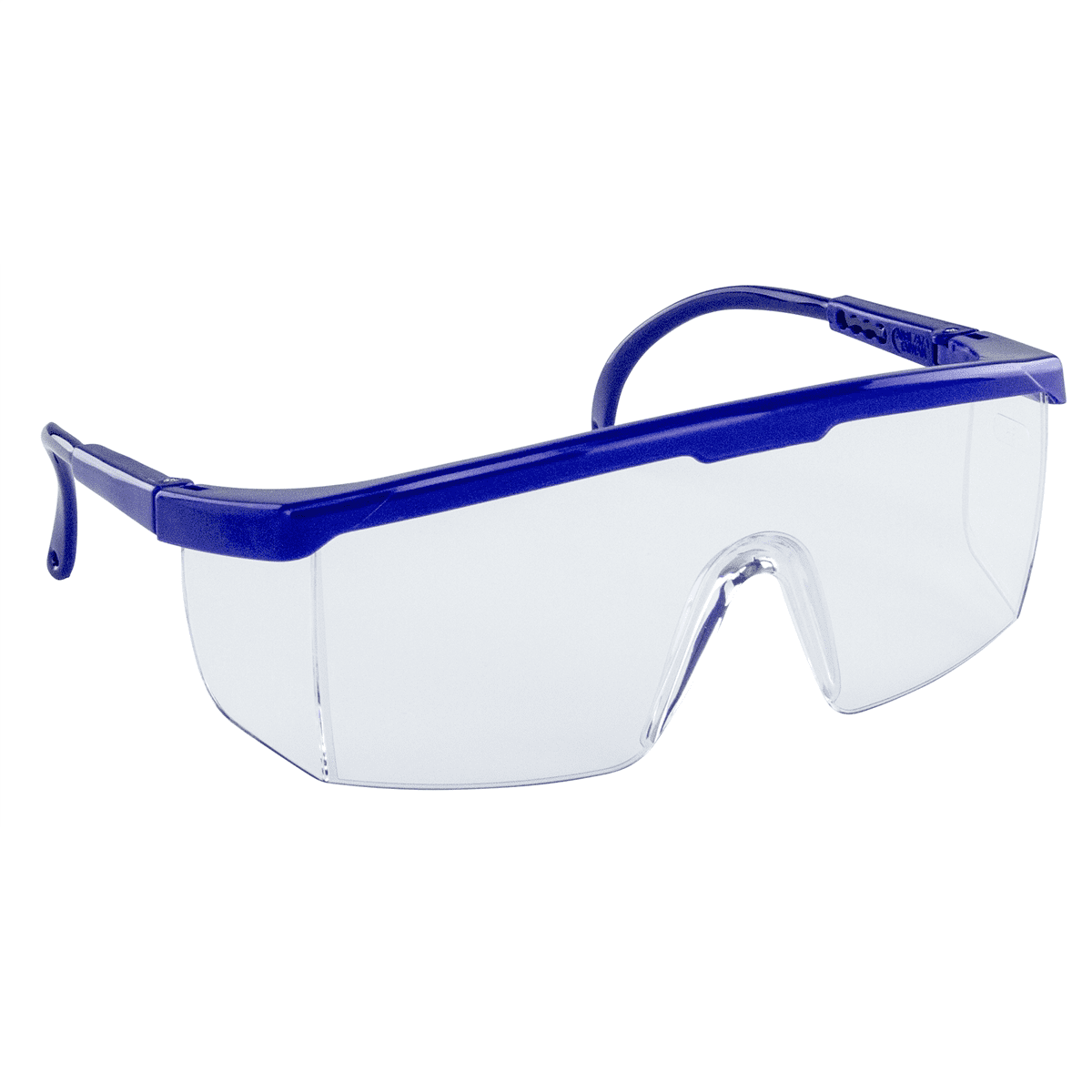 SAS Safety Safe Glasses Blue/Clear - Walmart Business Supplies