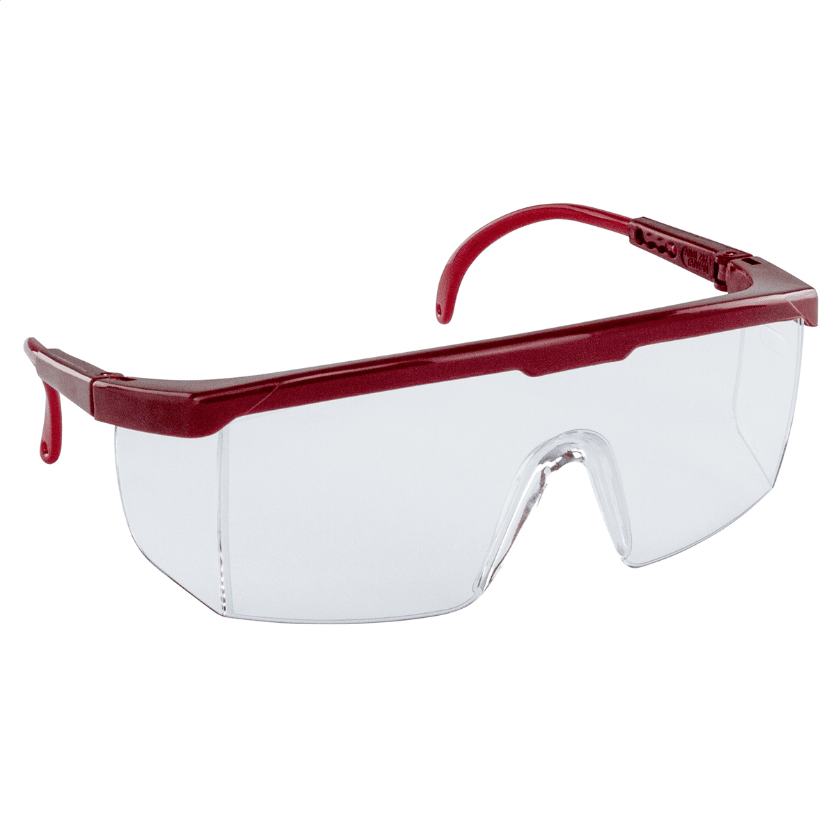 SAS Safety Safe Glasses Red/Clear - Walmart.com