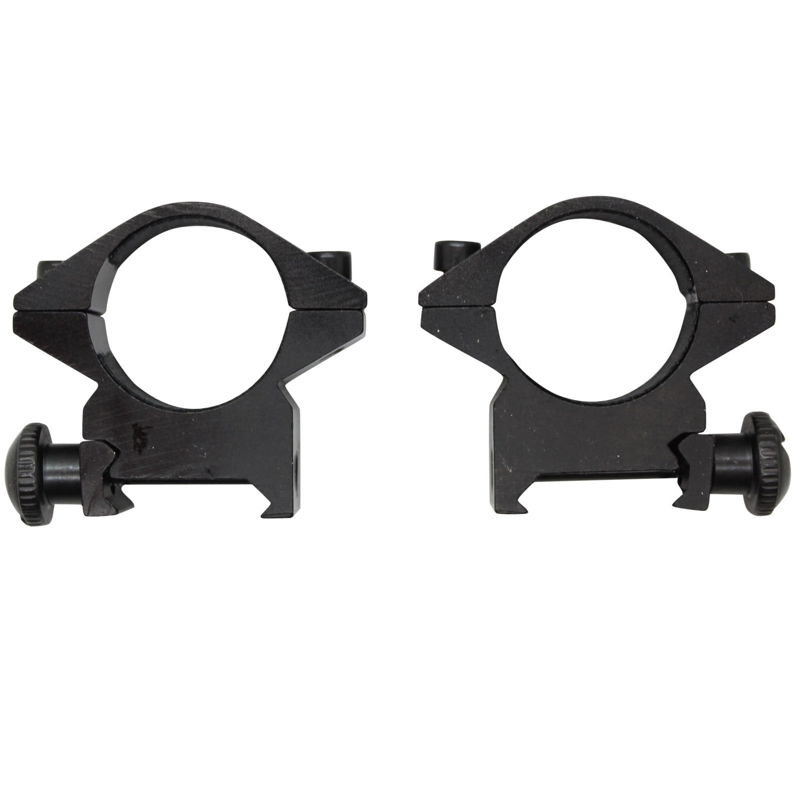 SAS Set of 2 - 1" Rifle Crossbow Scope Rings Aluminum Low-Profile ...