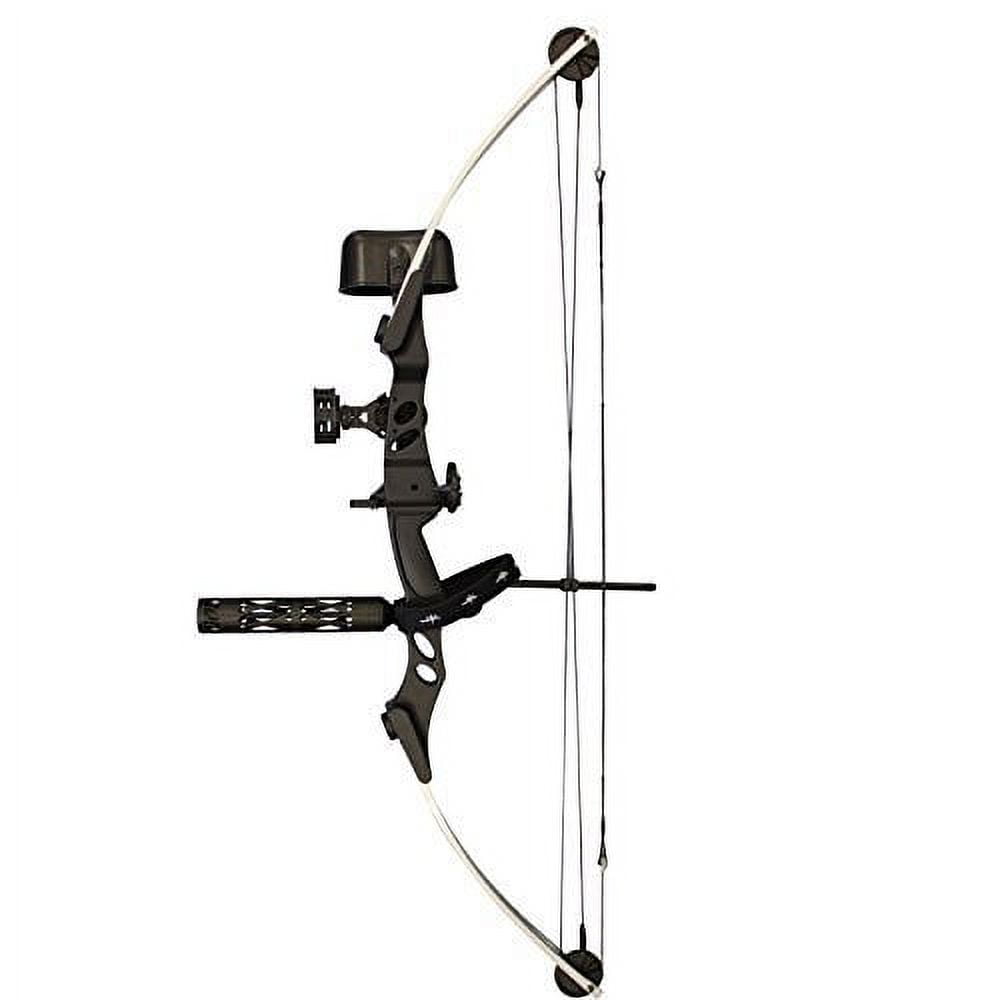 SAS Siege 55 lb 29'' Compound Bow w/ 5-Spot Paper Target - Walmart.com