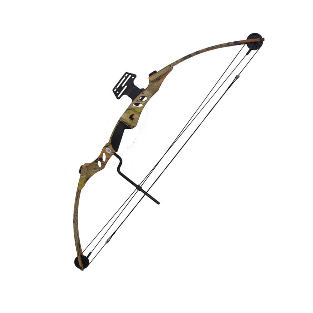 SAS Siege 55 lb 29'' Compound Bow w/ 5-Spot Paper Target - Walmart.com