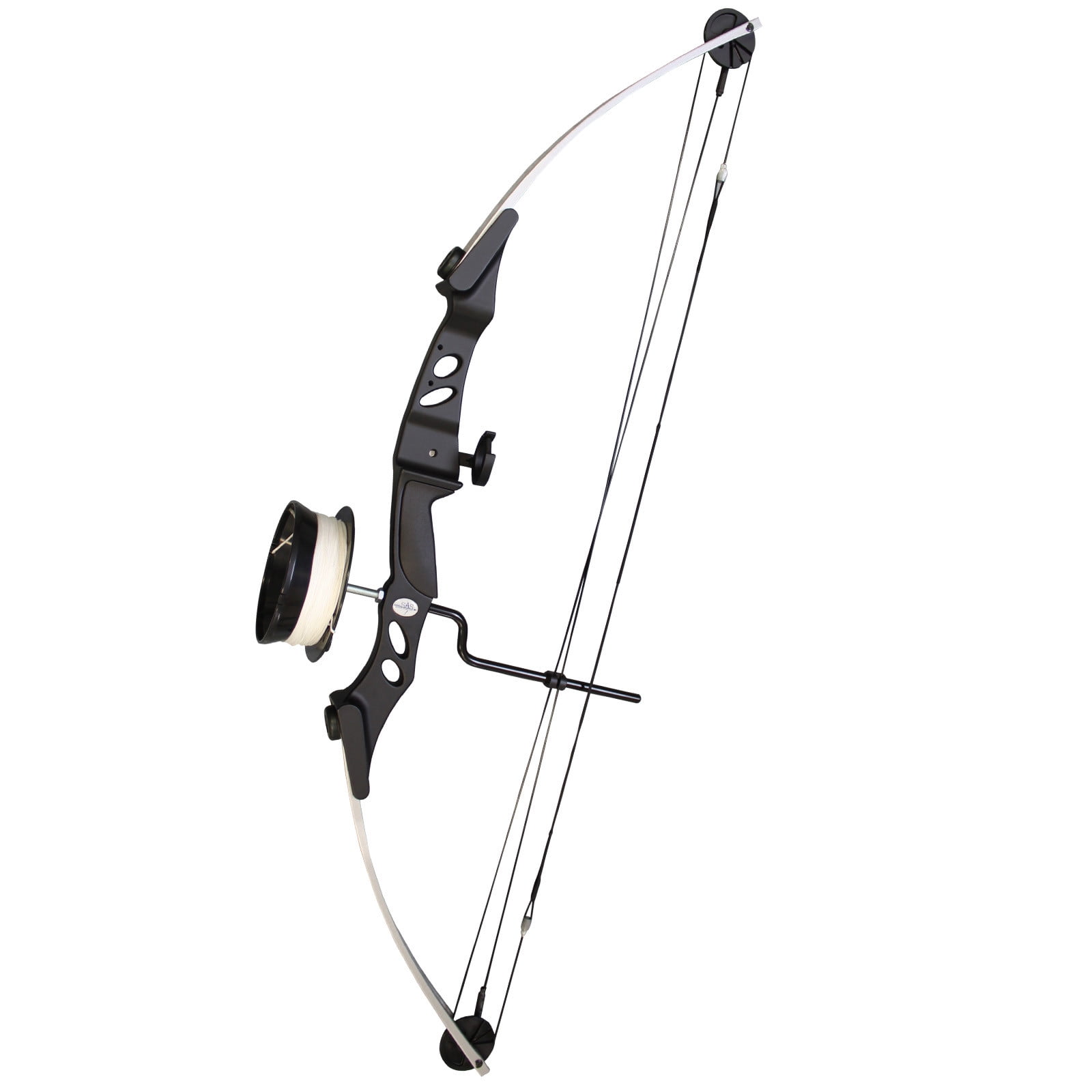 SAS Siege 55 lb 29" Compound Bowfishing Bow Package with Roller Arrow ...