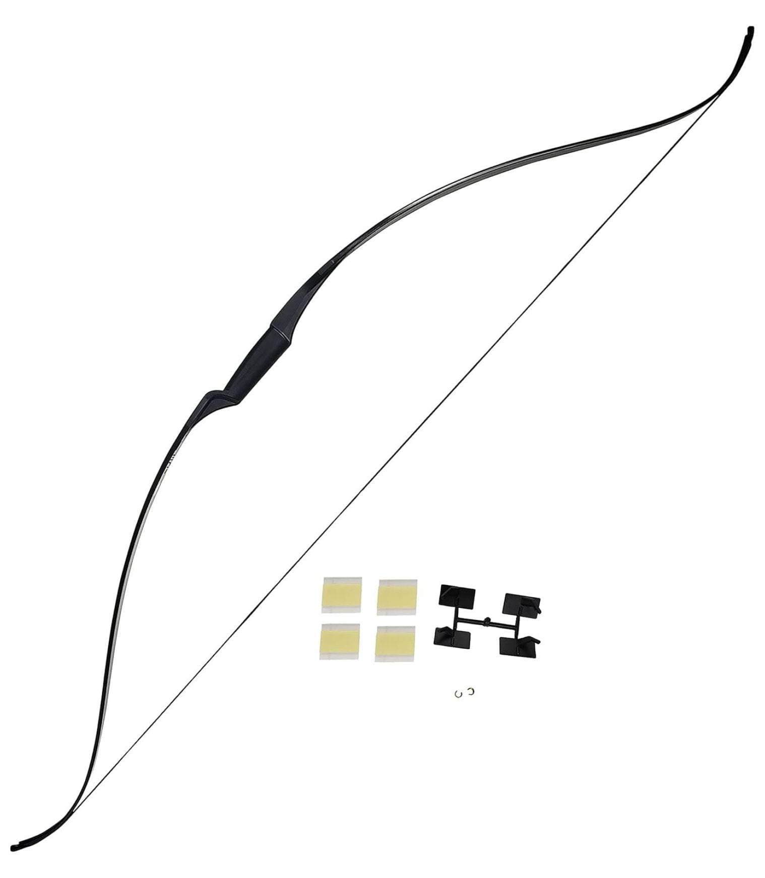 SAS Snake Recurve Bow 60-inch with 2 x Arrow Rest and 2 x Arrow Nocks ...