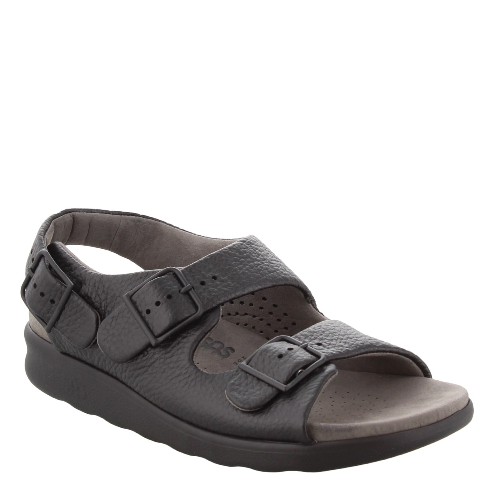 SAS Women's, Relaxed Heel Strap Sandal Black 12 M - Walmart.com