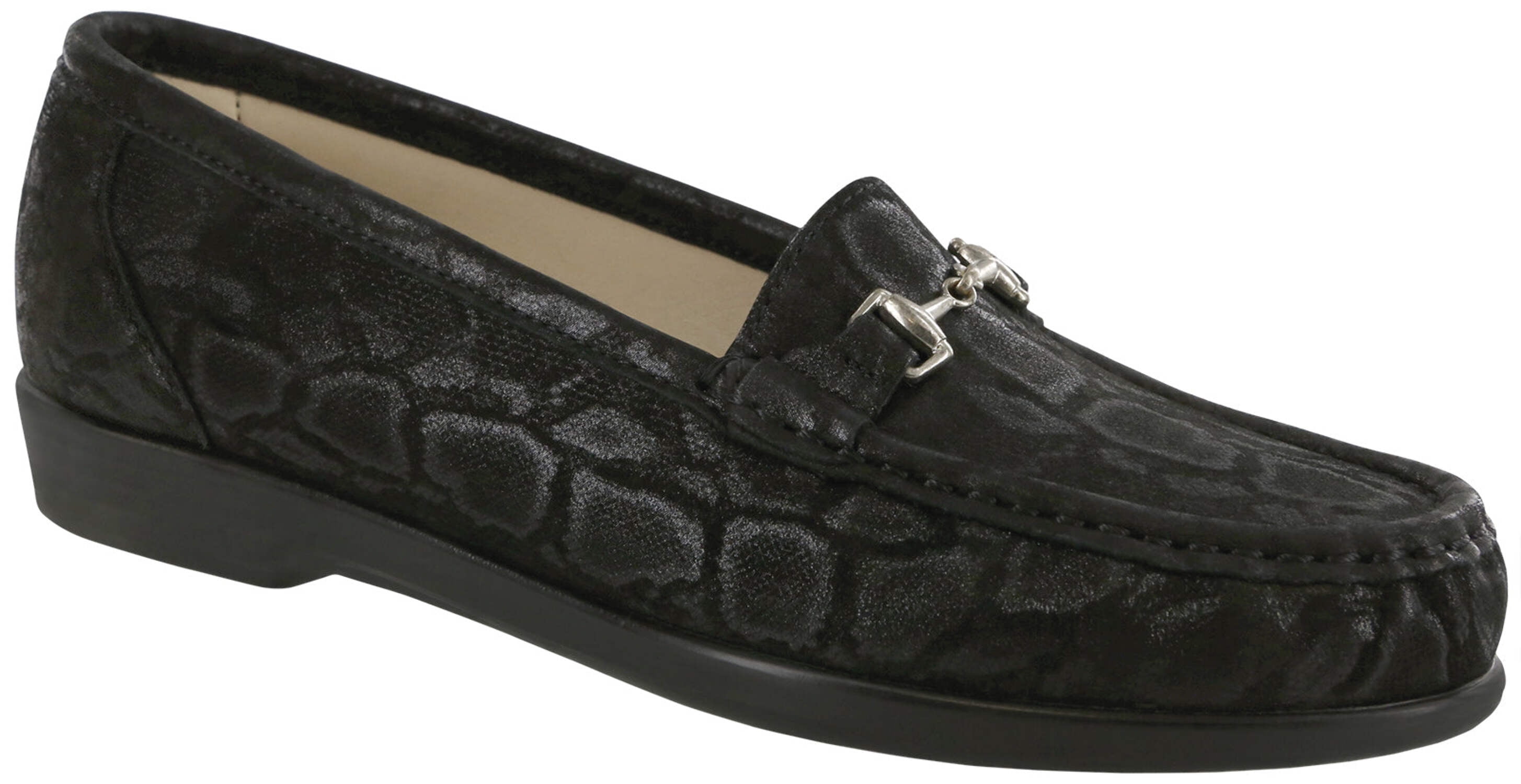 SAS Womens Metro Nero Snake - Walmart.com
