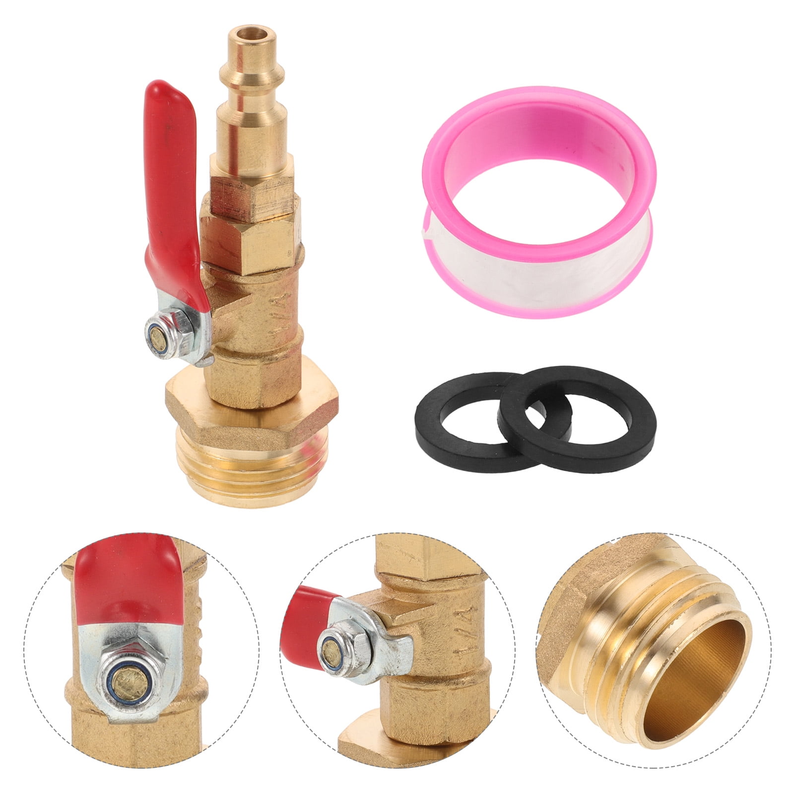 SASABAXI 1 Set Rv Winterize Blowout Adapter Kit Assorted Color Plastic ...