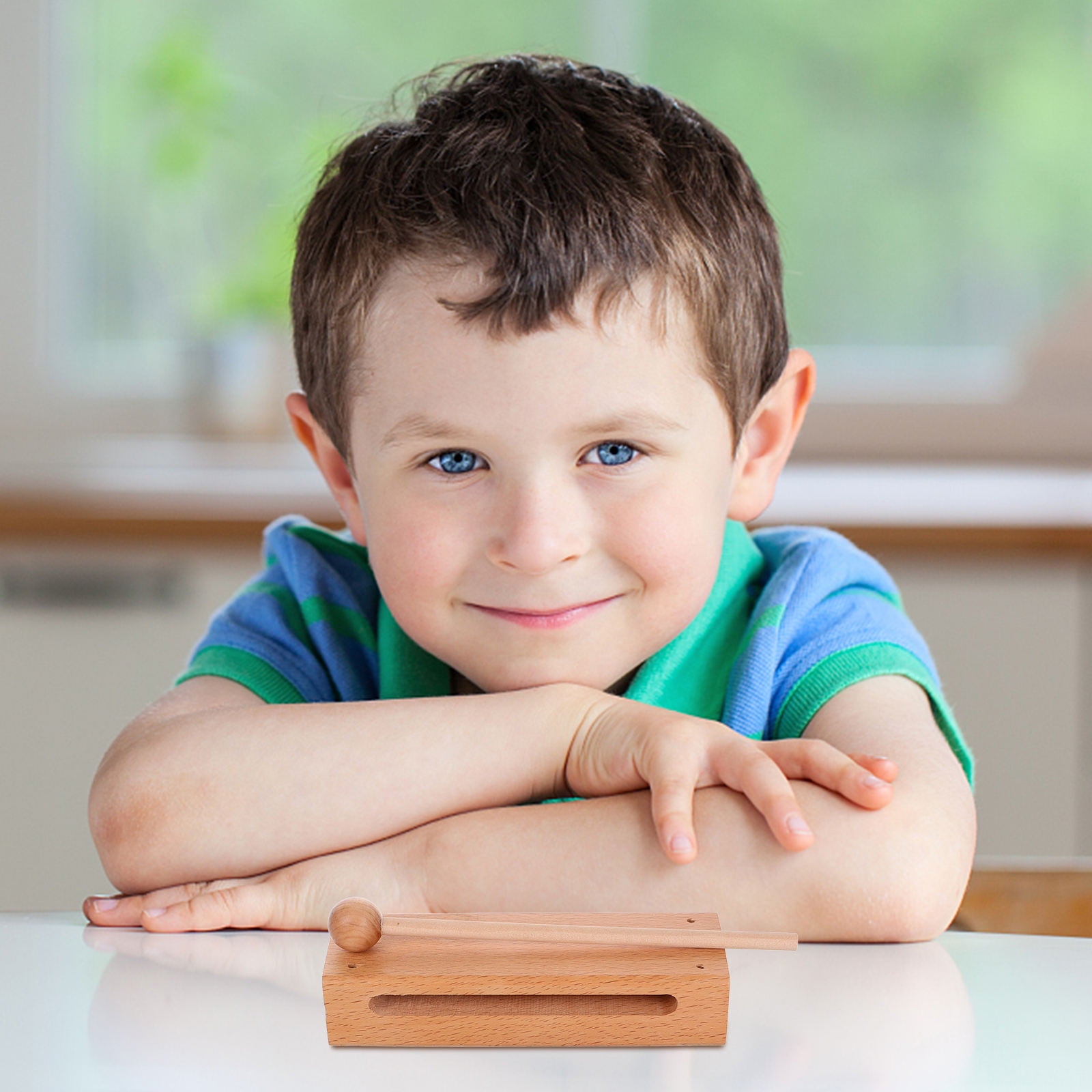 SASABAXI 1 Set Wood Block Percussion Instrument for Children Rhythm ...