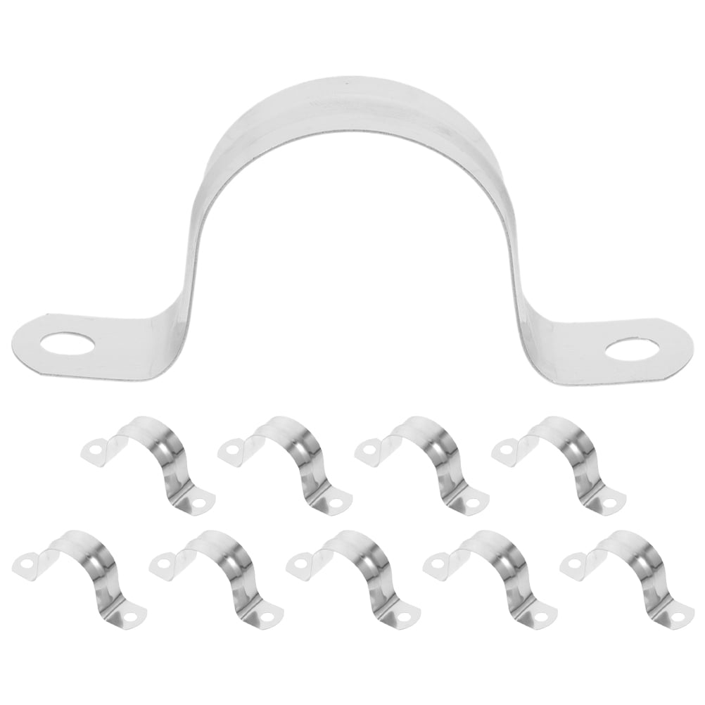 SASABAXI 10Pcs Round Tube Clamp for Pipe Fixing in Home Use and ...