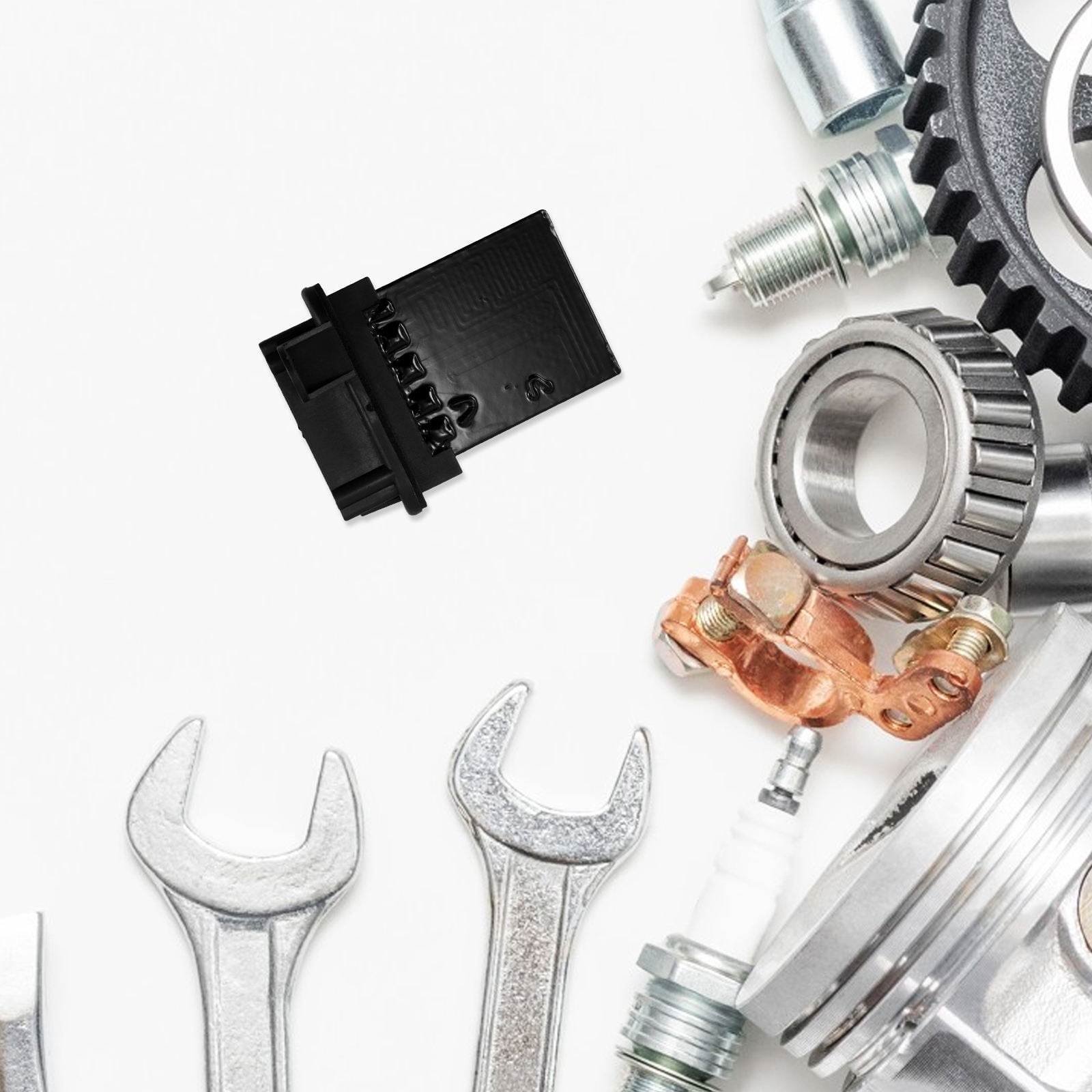 SASABAXI 1Pcs Black ABS Blower Motor Resistor For Enhanced Lifespan And ...