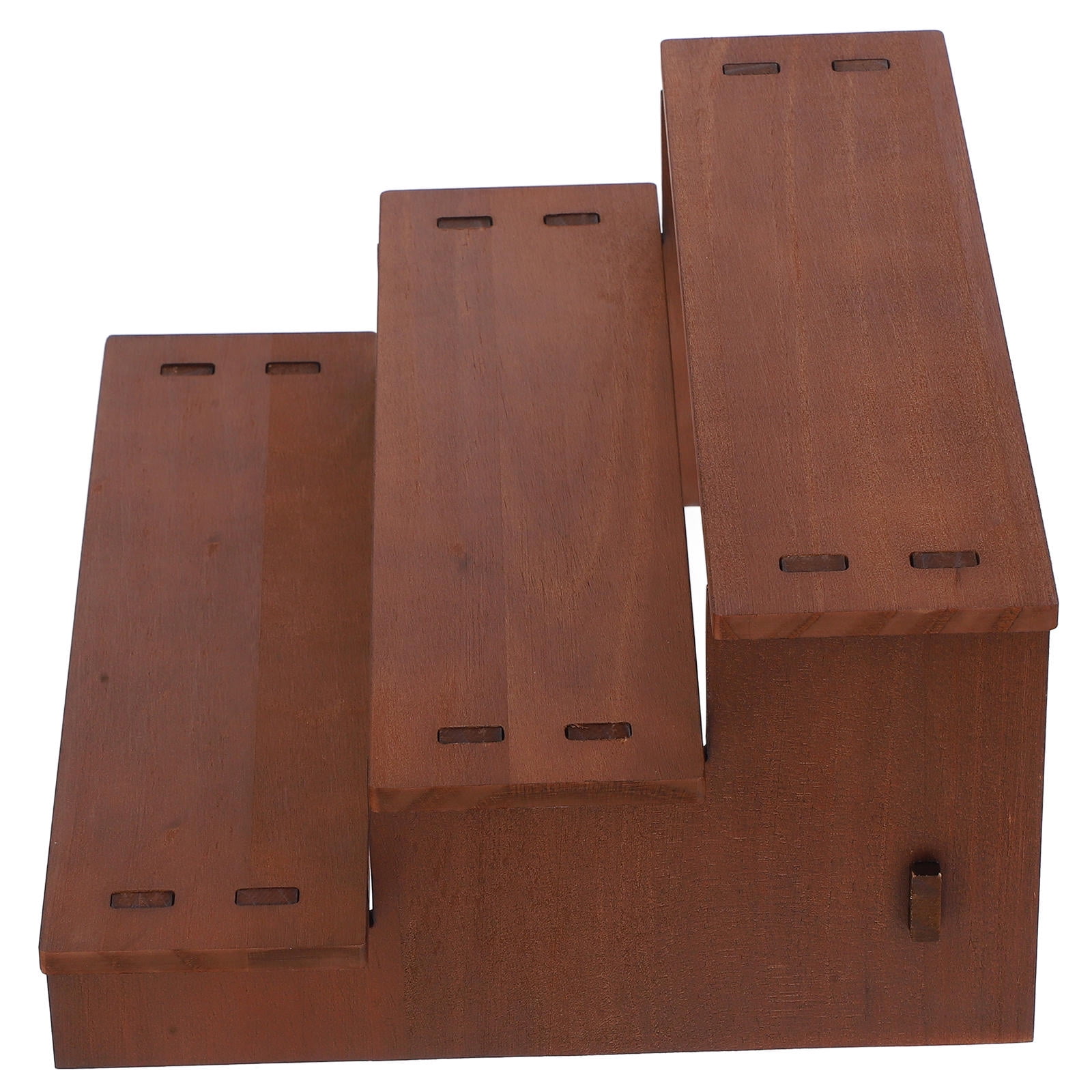 SASABAXI 1Pcs Brown Retro Style Display Riser For Jewelry And Accessory ...