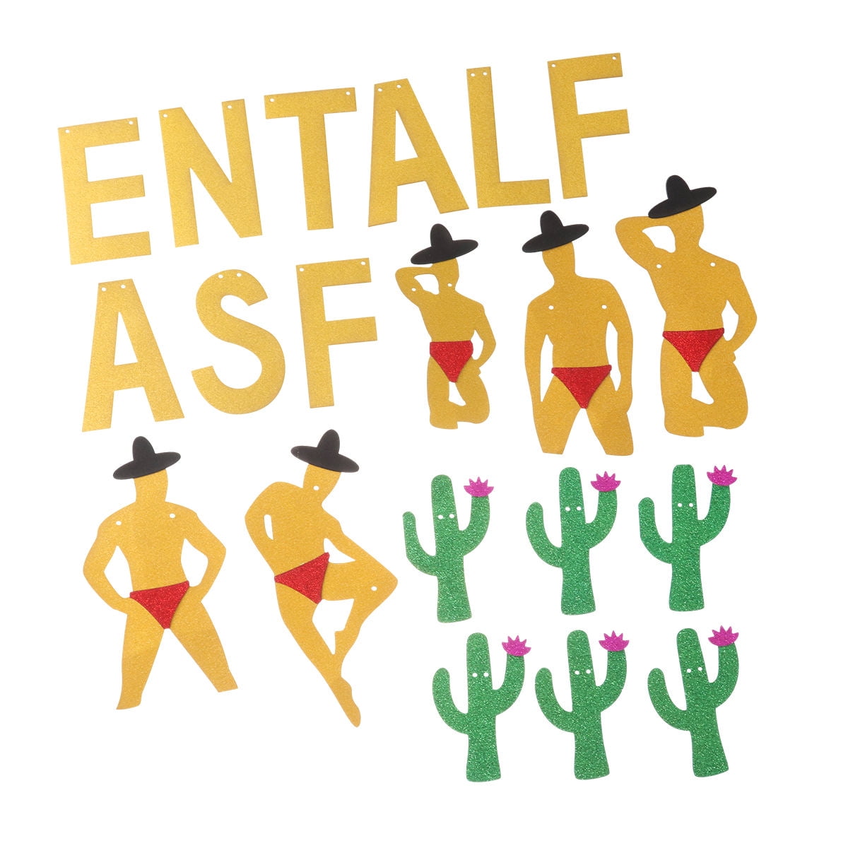 SASABAXI 1Set Fiesta Theme Banner for Mexican Birthday Party ...