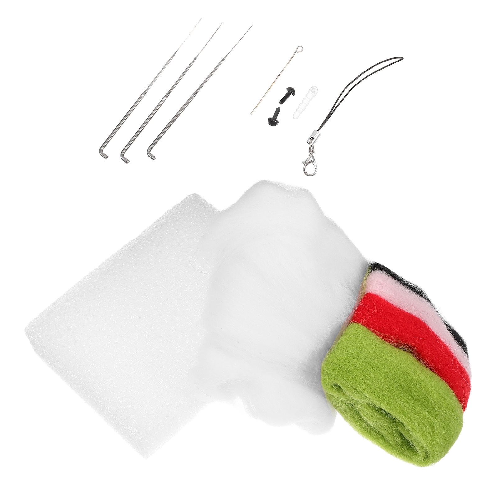 SASABAXI 1Set Plush Doll DIY Needle Felting Kit Rabbit Shape Assorted ...