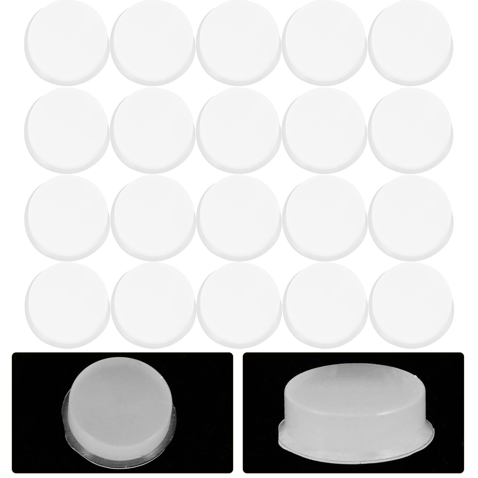 SASABAXI 20Pcs Square Silicone Flute Plug for Flutes Open Hole Plugs ...