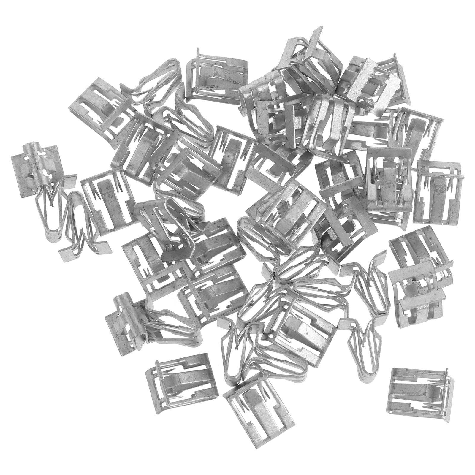 SASABAXI 50Pcs Car Dashboard Fasteners Clips Grey Prevent Loosening for ...