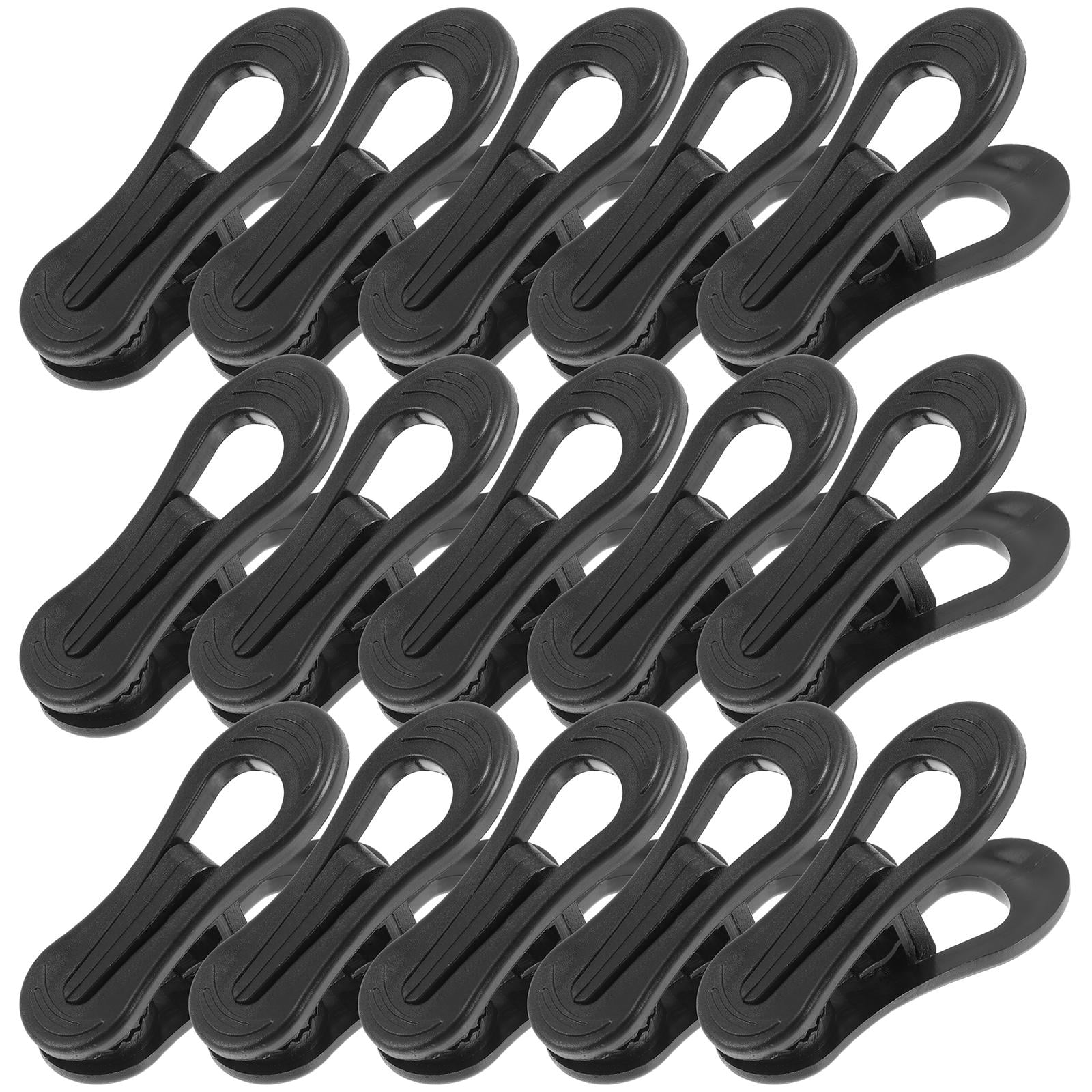 SASABAXI 50Pcs Hanger Clips For Childrens Hangers ABS Plastic Organize ...