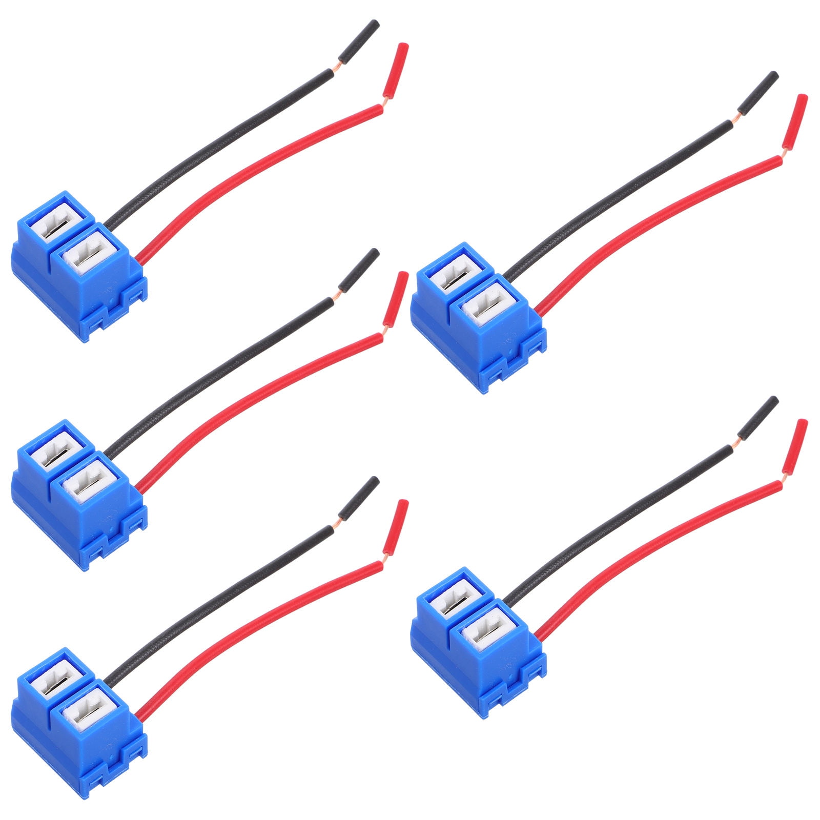 SASABAXI 5Pcs Ceramic Headlight Connector H7 Plug for Car Outlet ...
