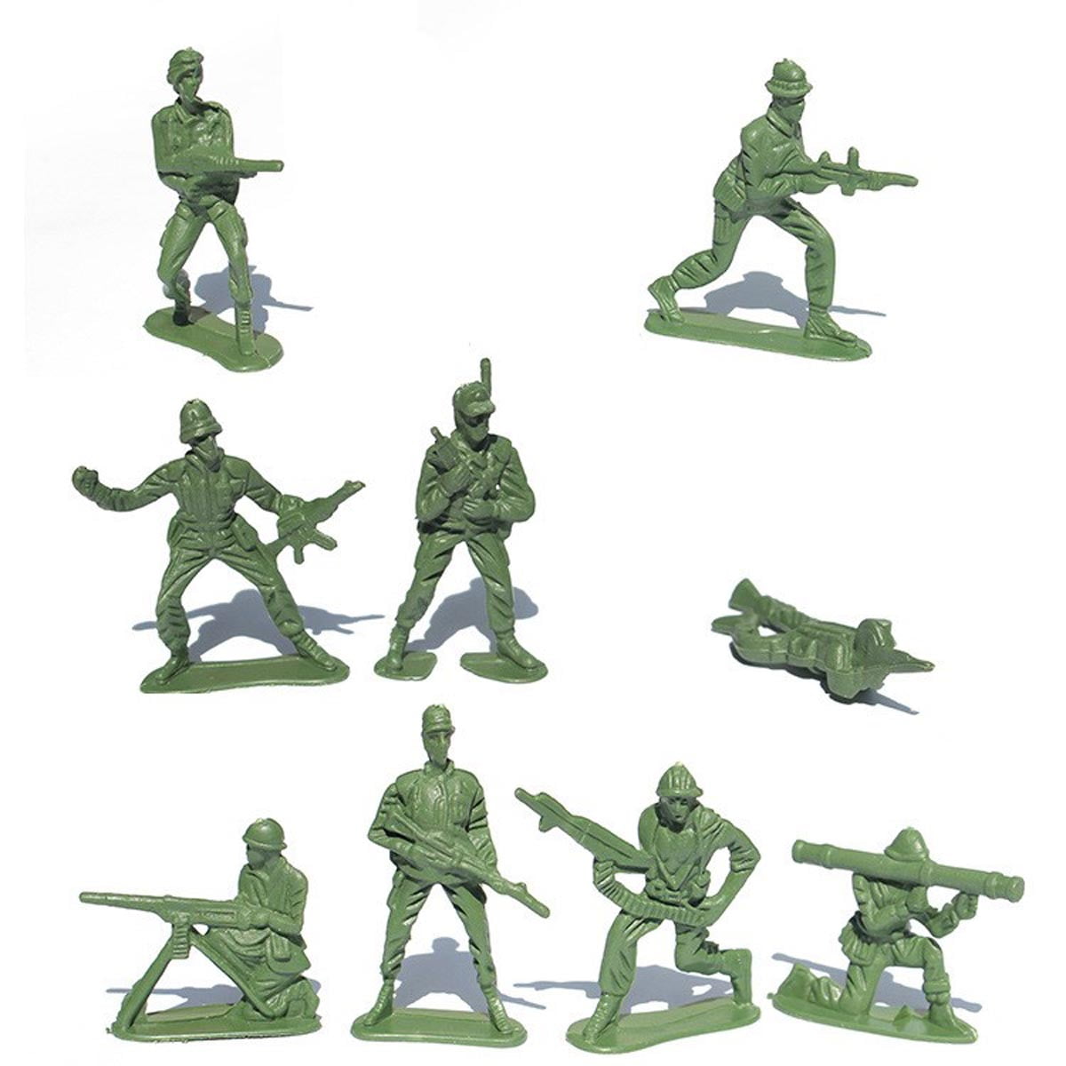 SASABAXI Action Figures For Boys 21Set Mini Army Figures Assorted Color ...