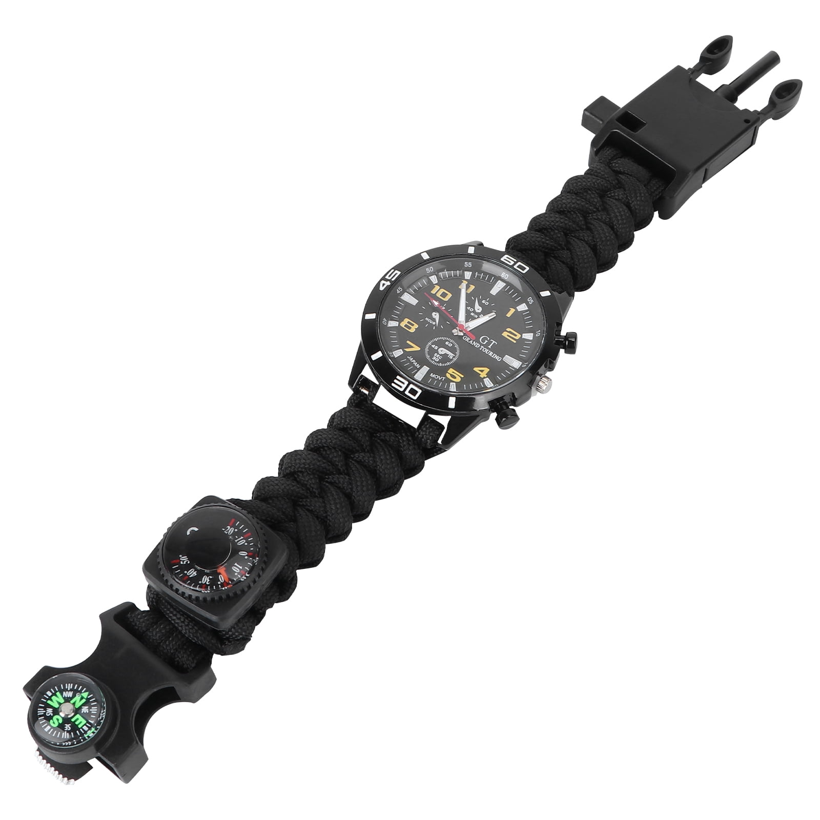 SASABAXI Camping Watches with Compass and Thermometer 1Pcs for Men and ...