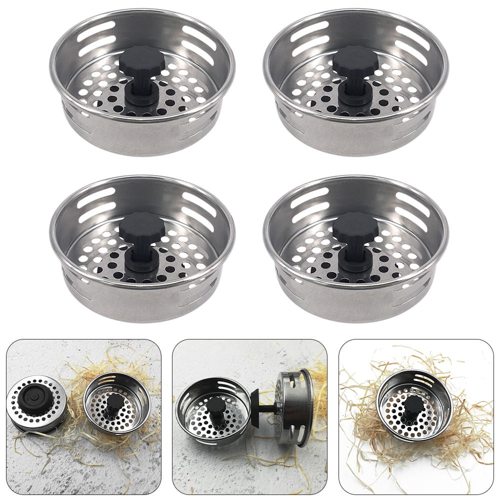 SASABAXI Drain Catcher Stainless Steel Bathtub Strainer Hair Catcher ...