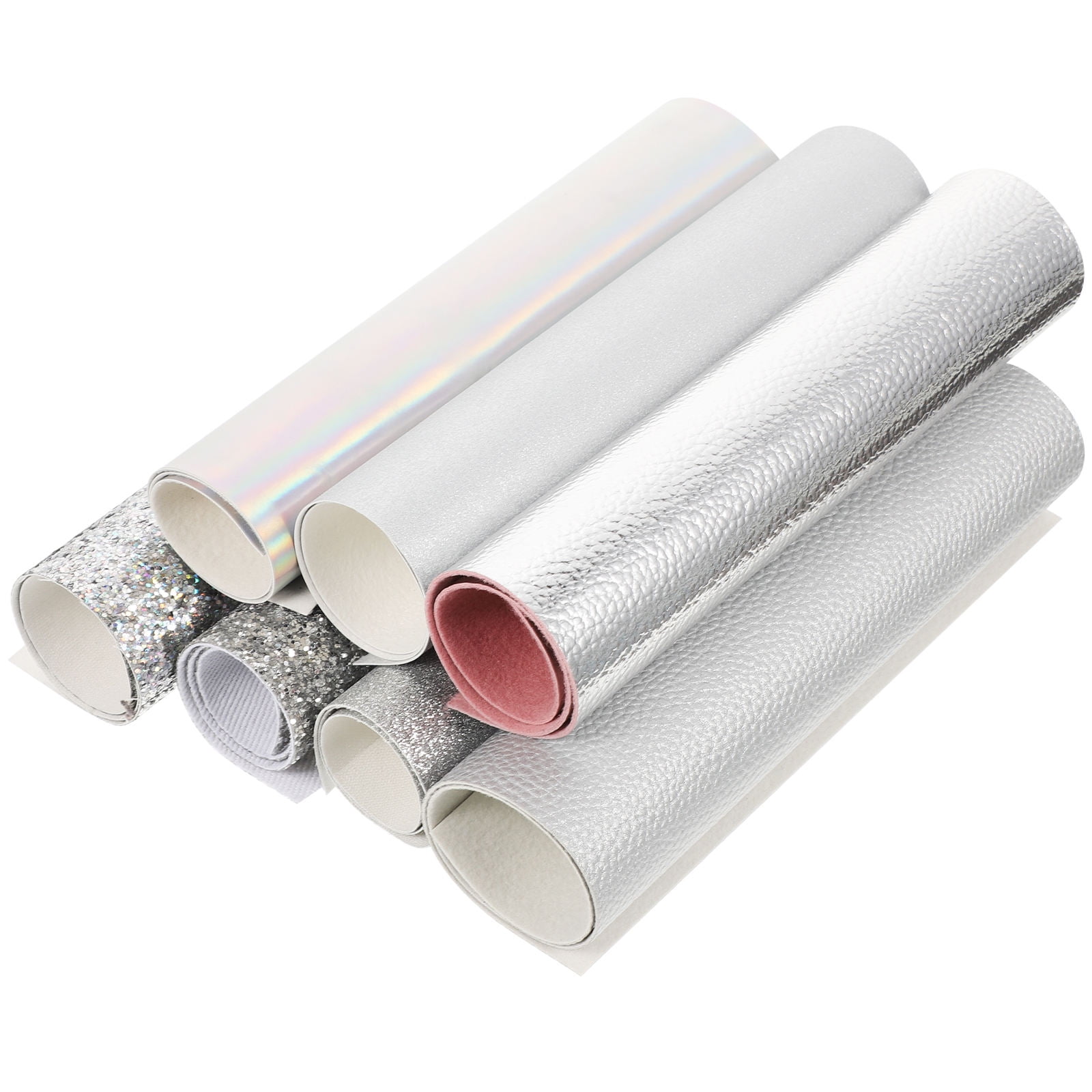 SASABAXI Leatherette Sheets Assorted Color Rectangular DIY Parties ...