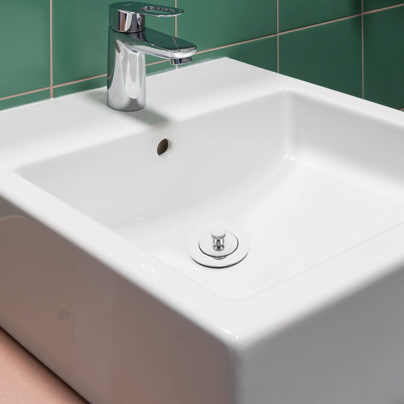 SASABAXI Threaded Drain Bathtub Drain Assembly 1 Set Chrome Plating For ...