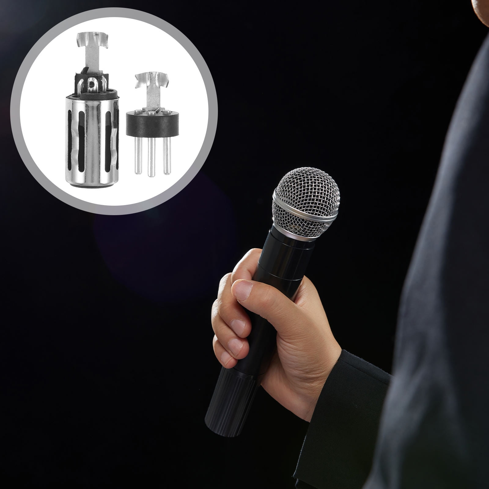 SASABAXI XLR Connector 3 Pin Male to Female 6Pcs for Professional Use ...